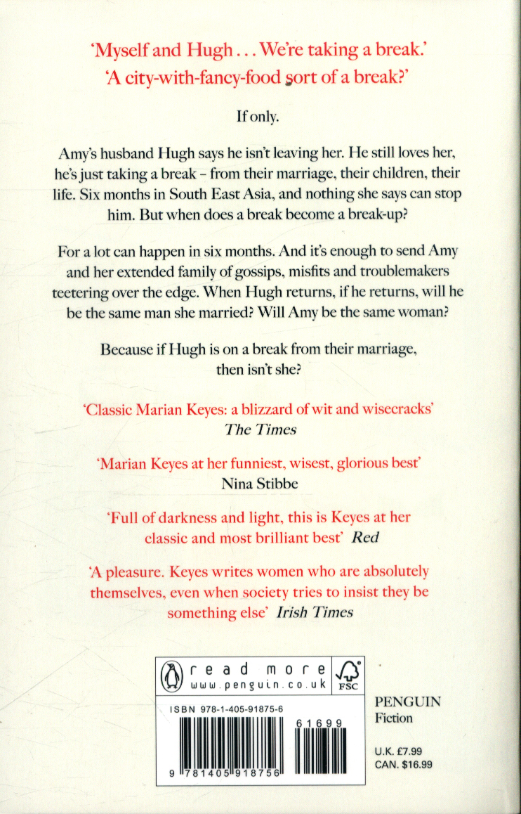 The Break by Keyes, Marian (9781405918756) | Browns Books