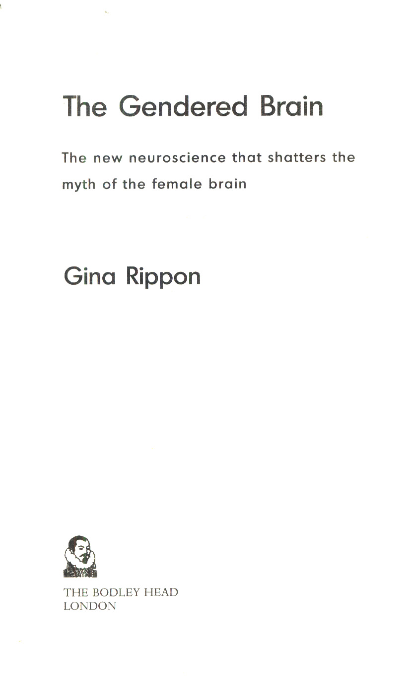 The Gendered Brain by Rippon, Gina (9781847924759) | Browns Books