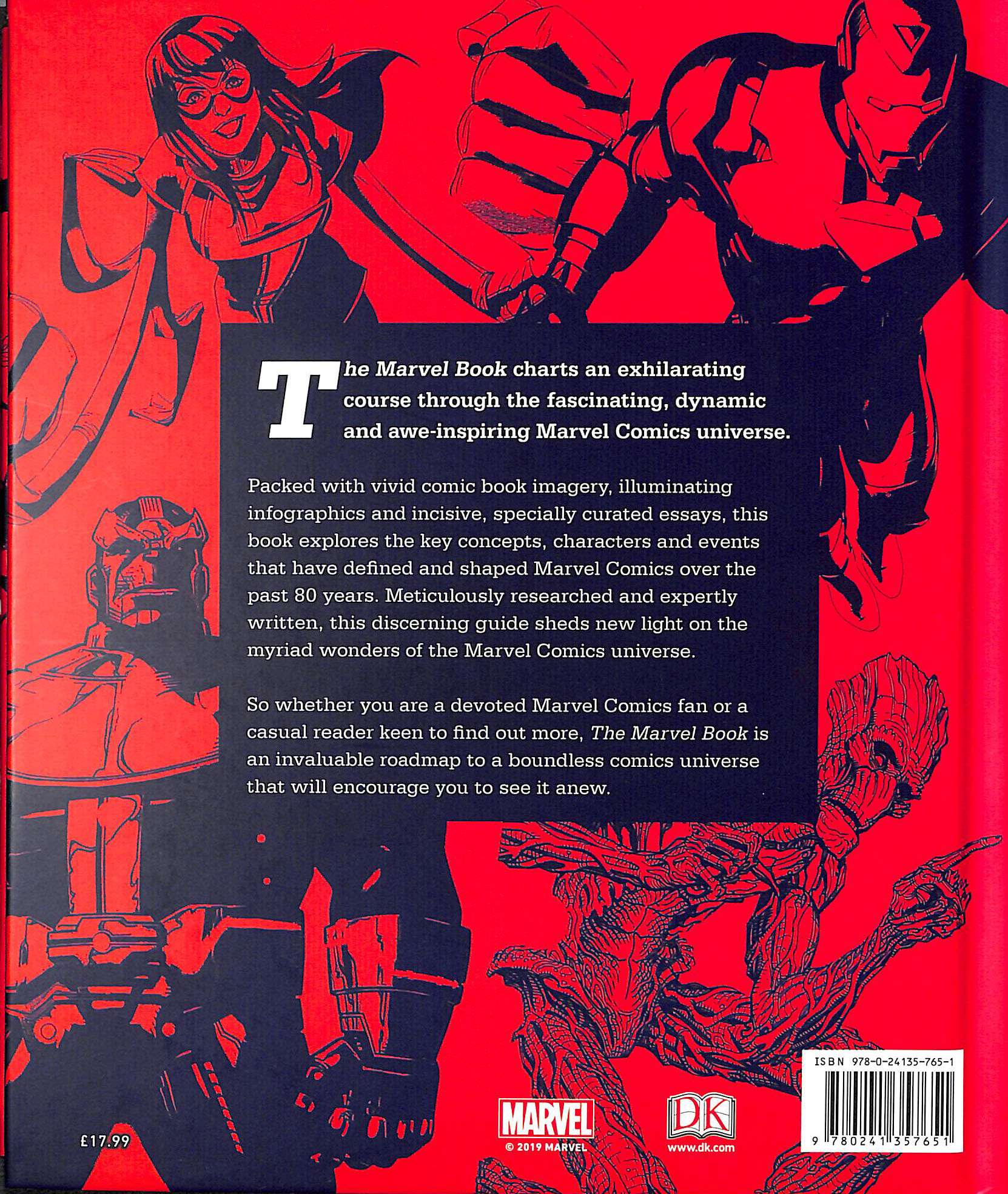 The Marvel Book by DK (9780241357651) | Browns Books