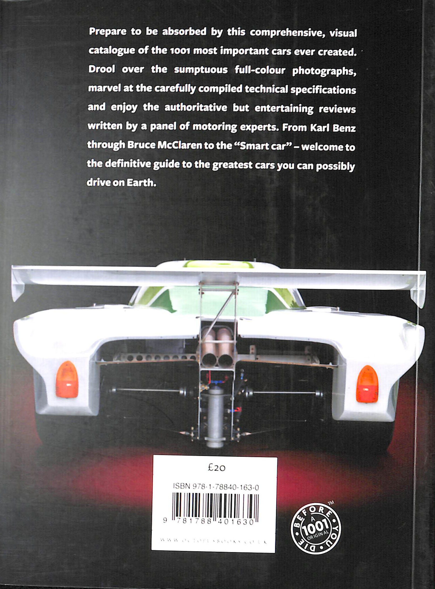 1001 cars to dream of driving before you die (Updated edition)