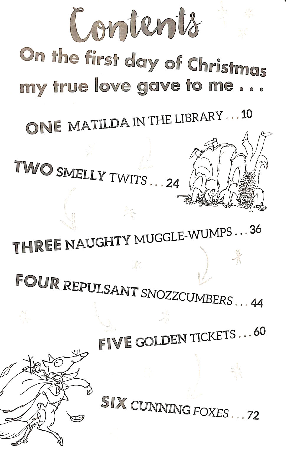Roald Dahl's The Twelve Days of Christmas