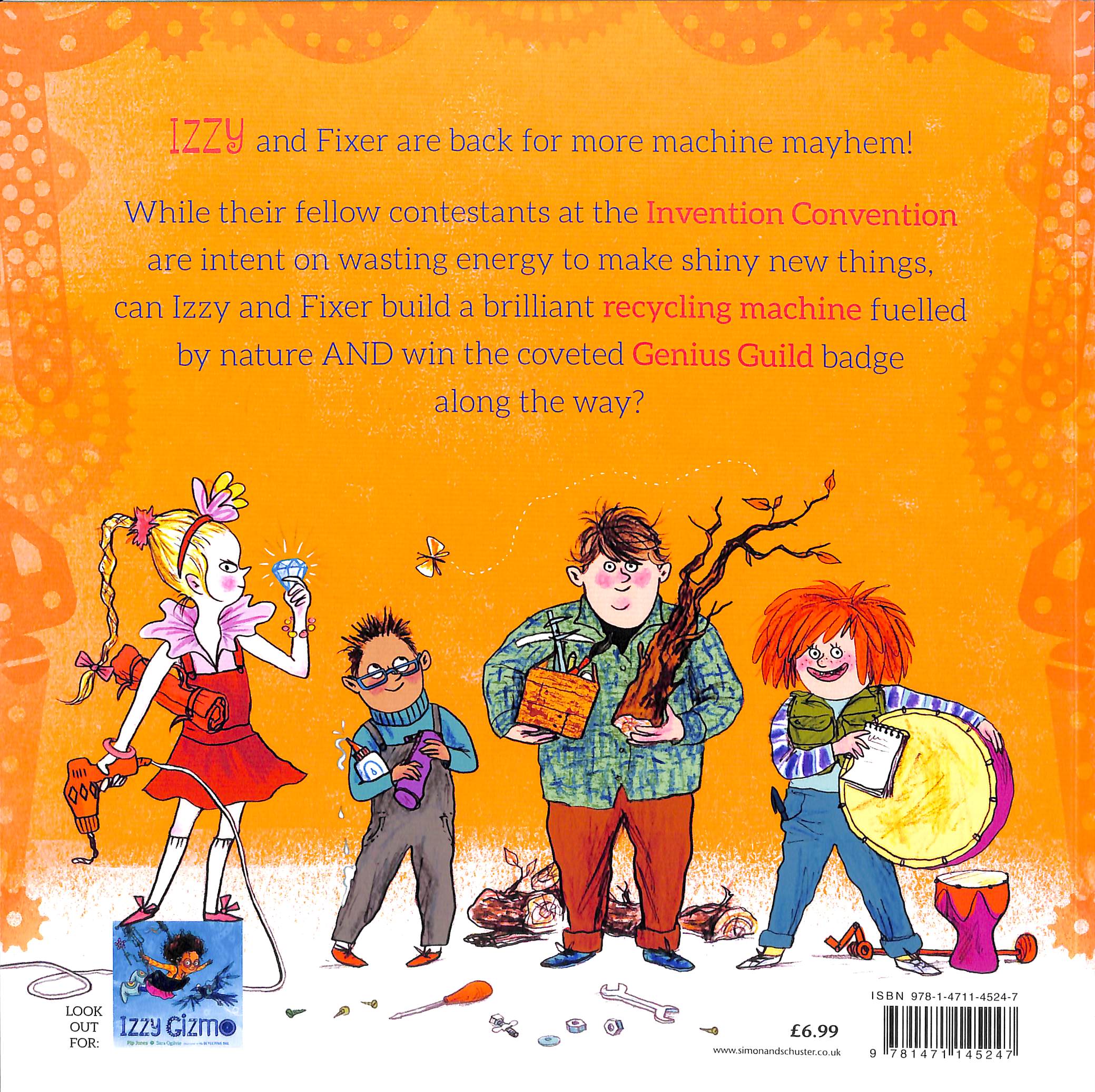 Izzy Gizmo and the Invention Convention by Jones, Pip (9781471145247 ...