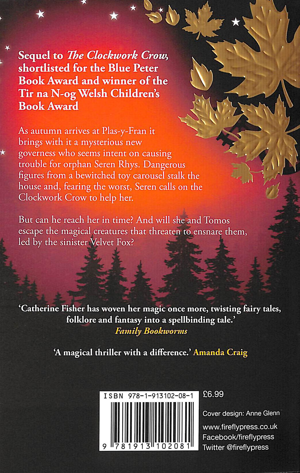 The velvet fox by Fisher, Catherine (9781913102081) | BrownsBfS