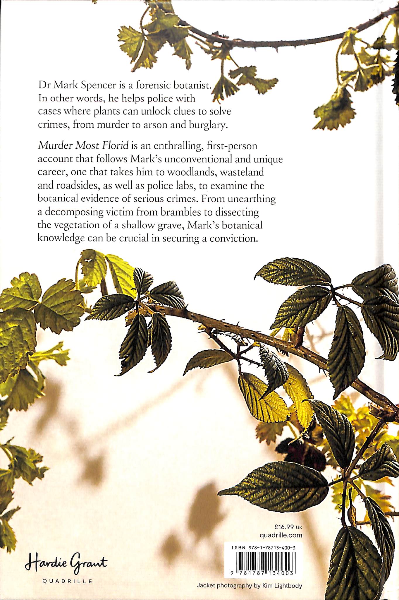 Murder Most Florid by Spencer, Dr. Mark A. (9781787134003) | Browns Books