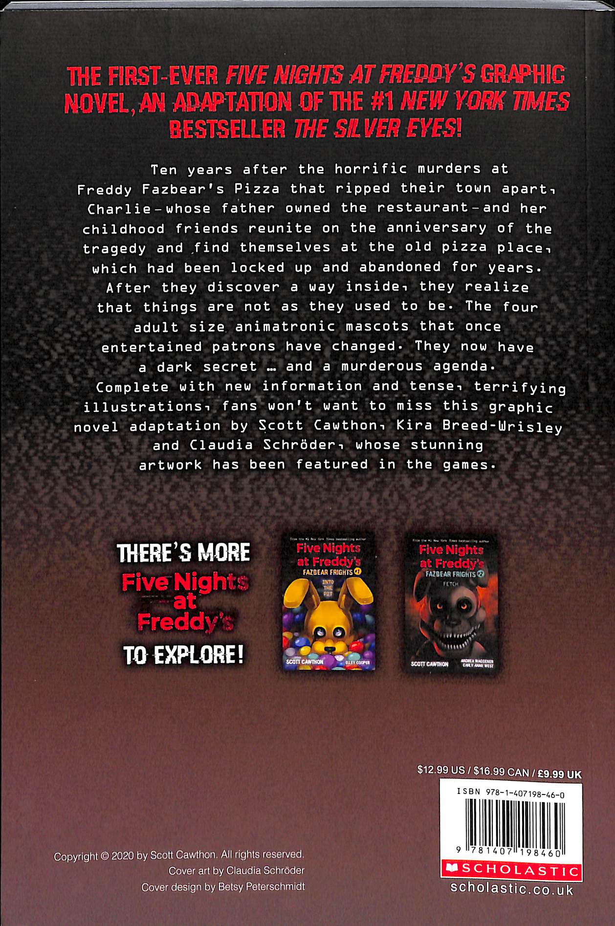 The Silver Eyes Graphic Novel by Breed-Wrisley, Kira (9781407198460 ...