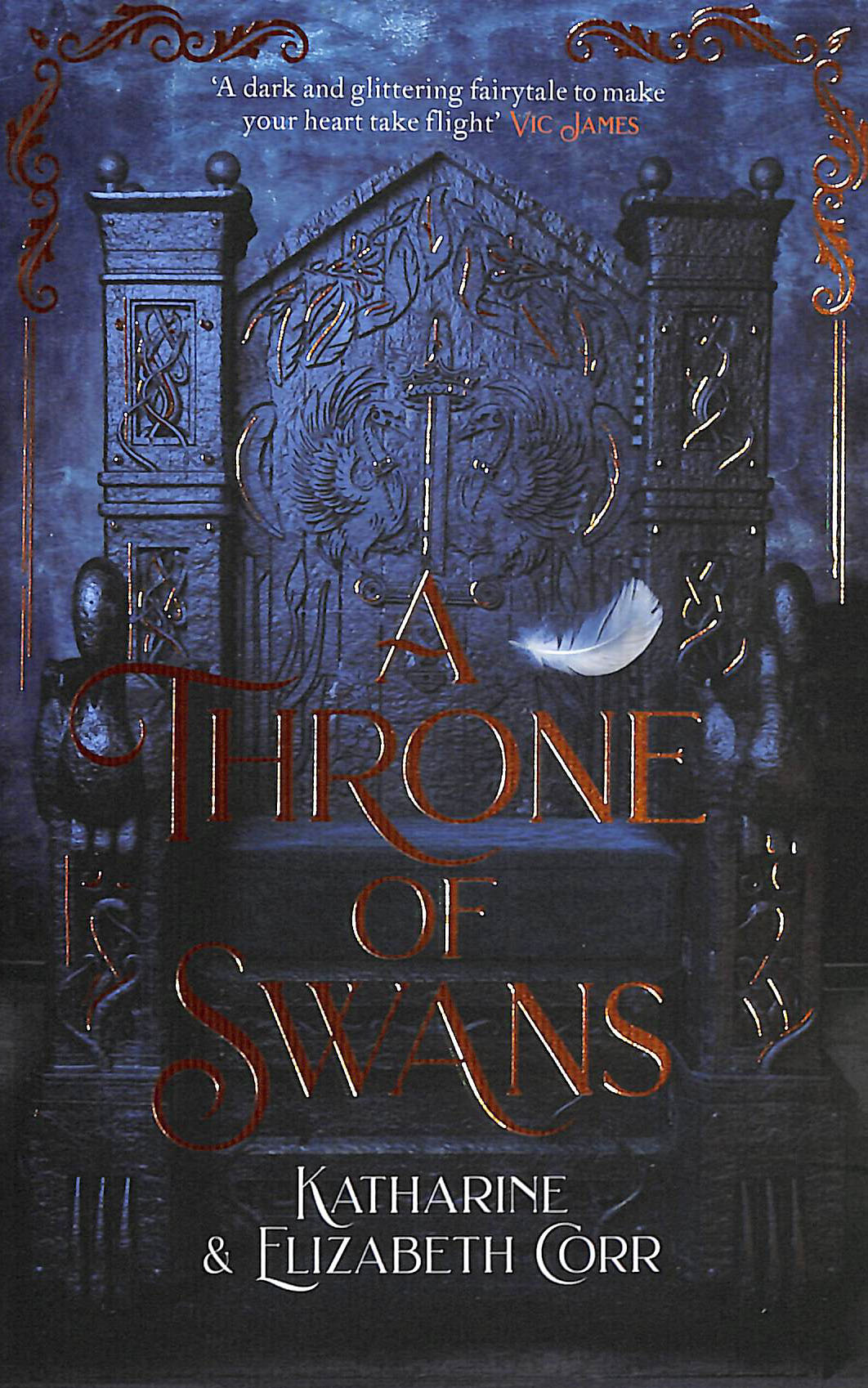 A throne of swans