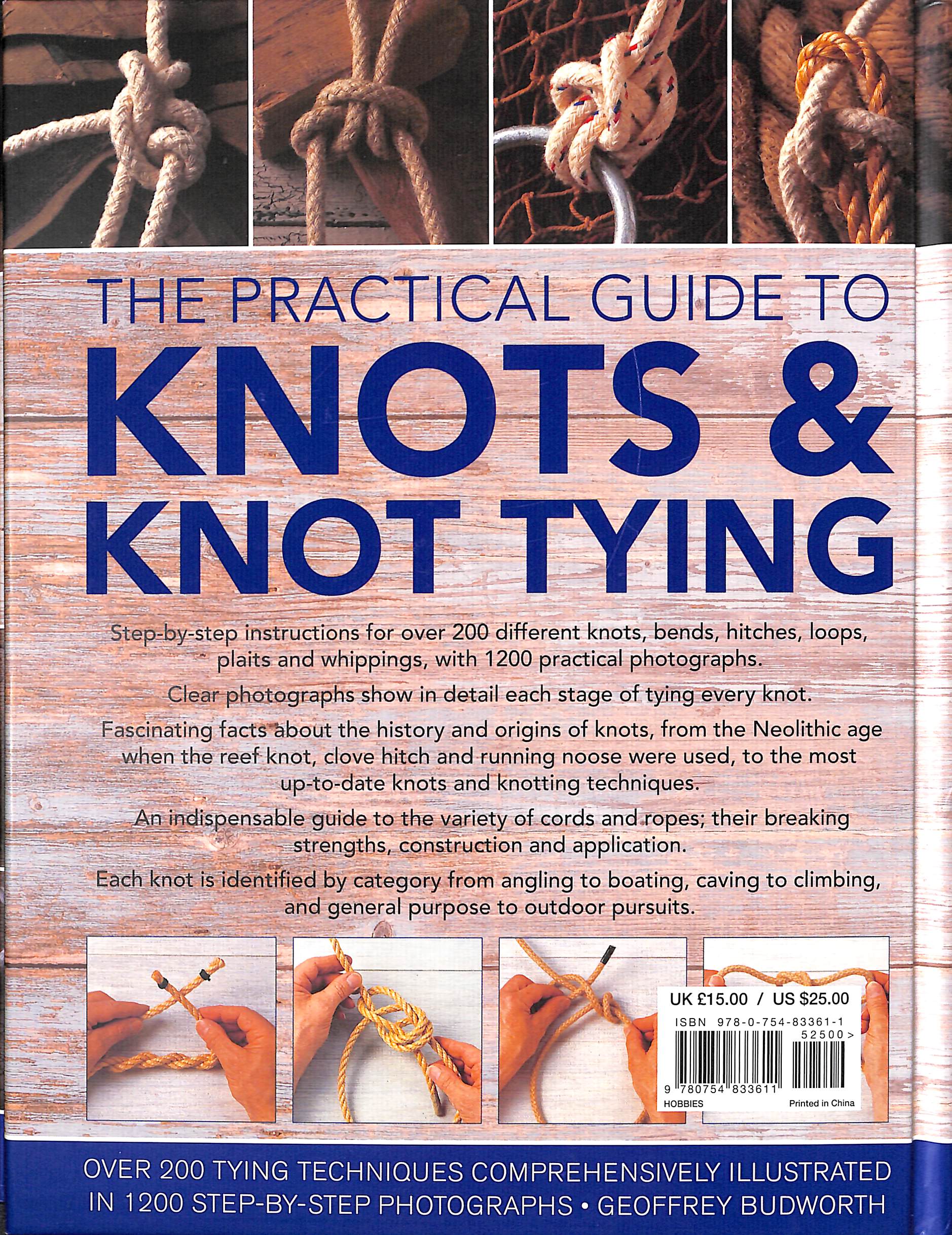 Knots and Knot Tying, The Practical Guide to by Budworth, Geoffrey ...