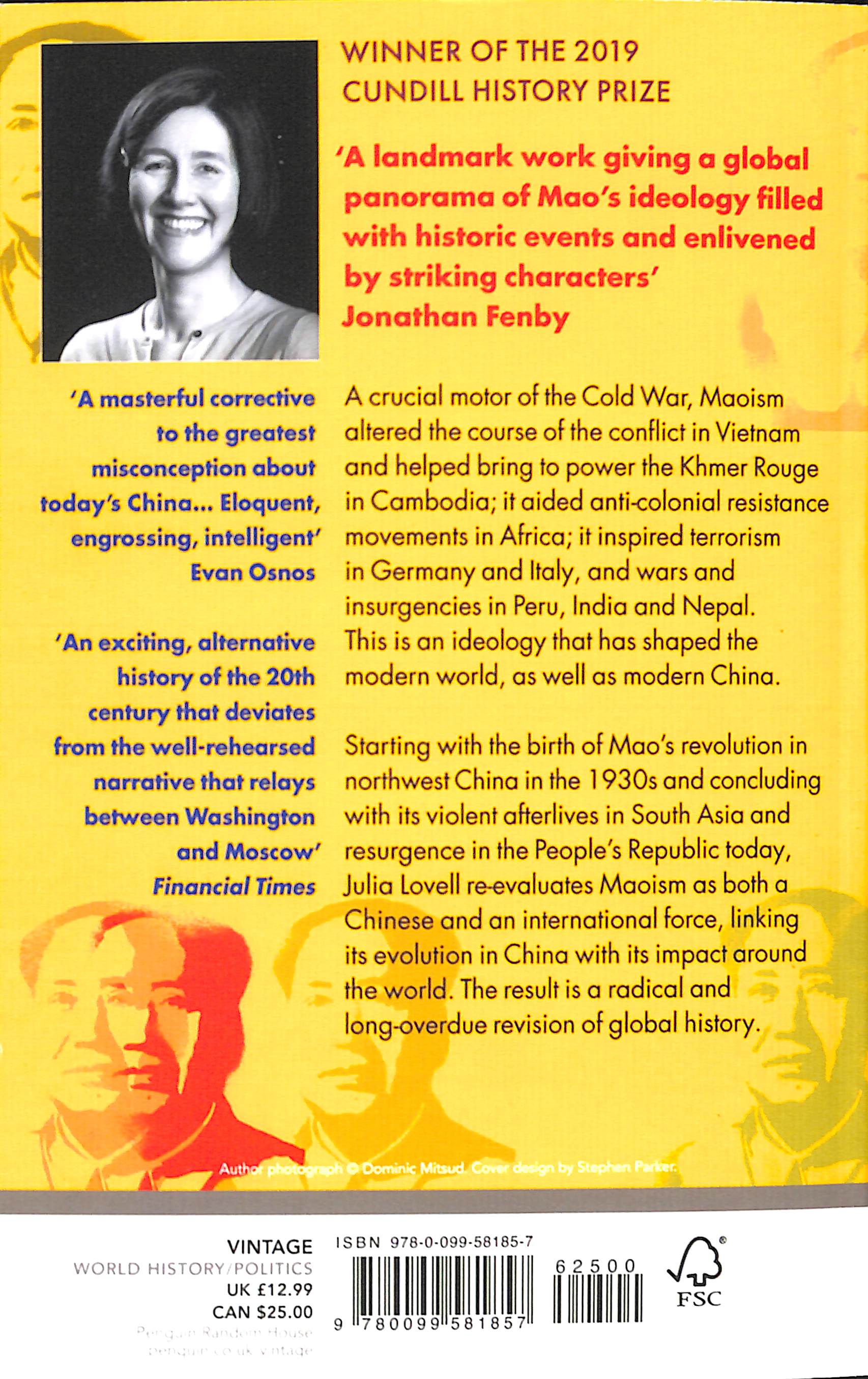 Maoism by Lovell, Julia (9780099581857) | Browns Books