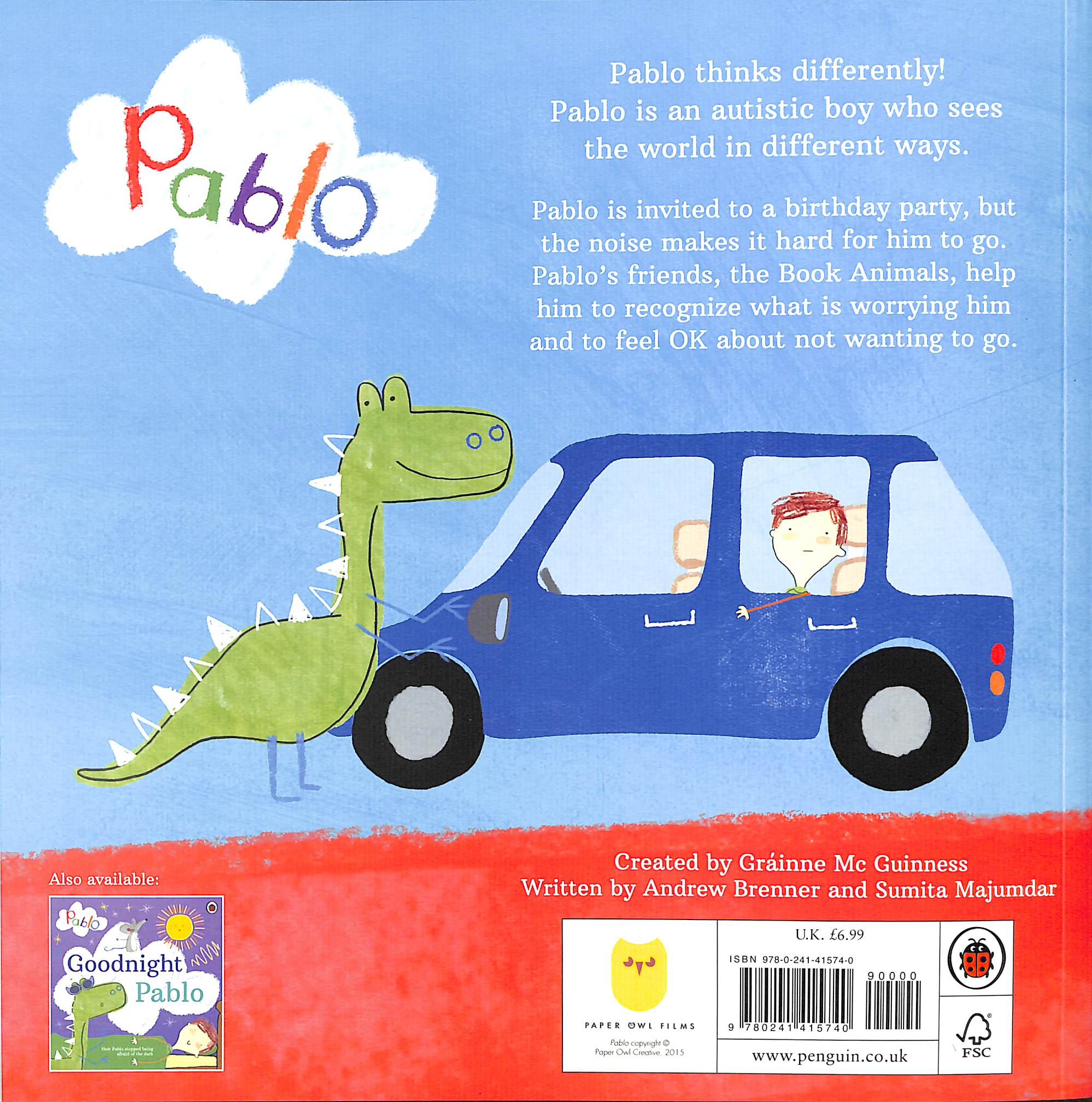 Pablo: Pablo and the Noisy Party by Pablo (9780241415740) | Browns Books