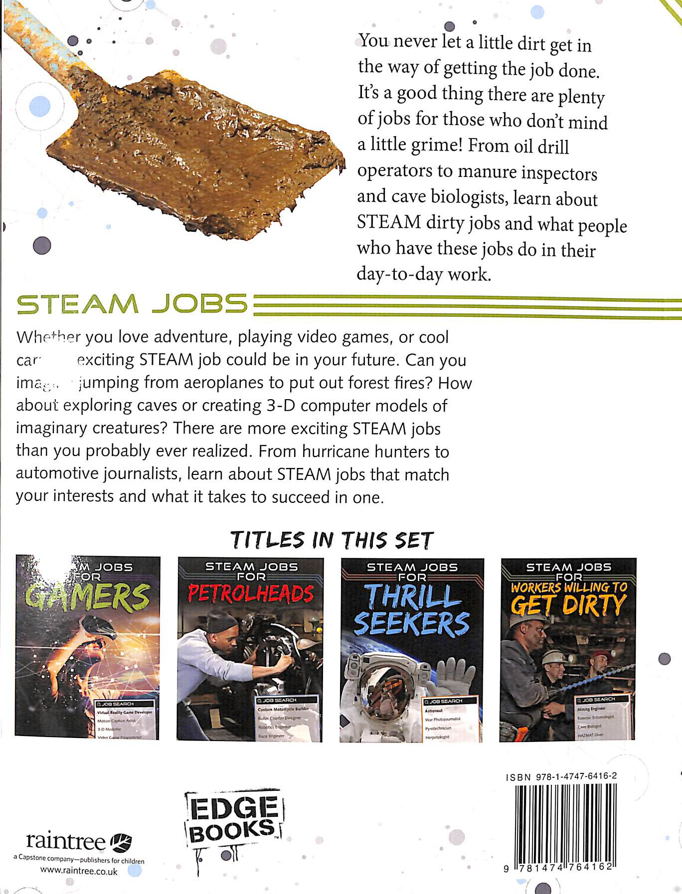 STEAM jobs for workers willing to get dirty