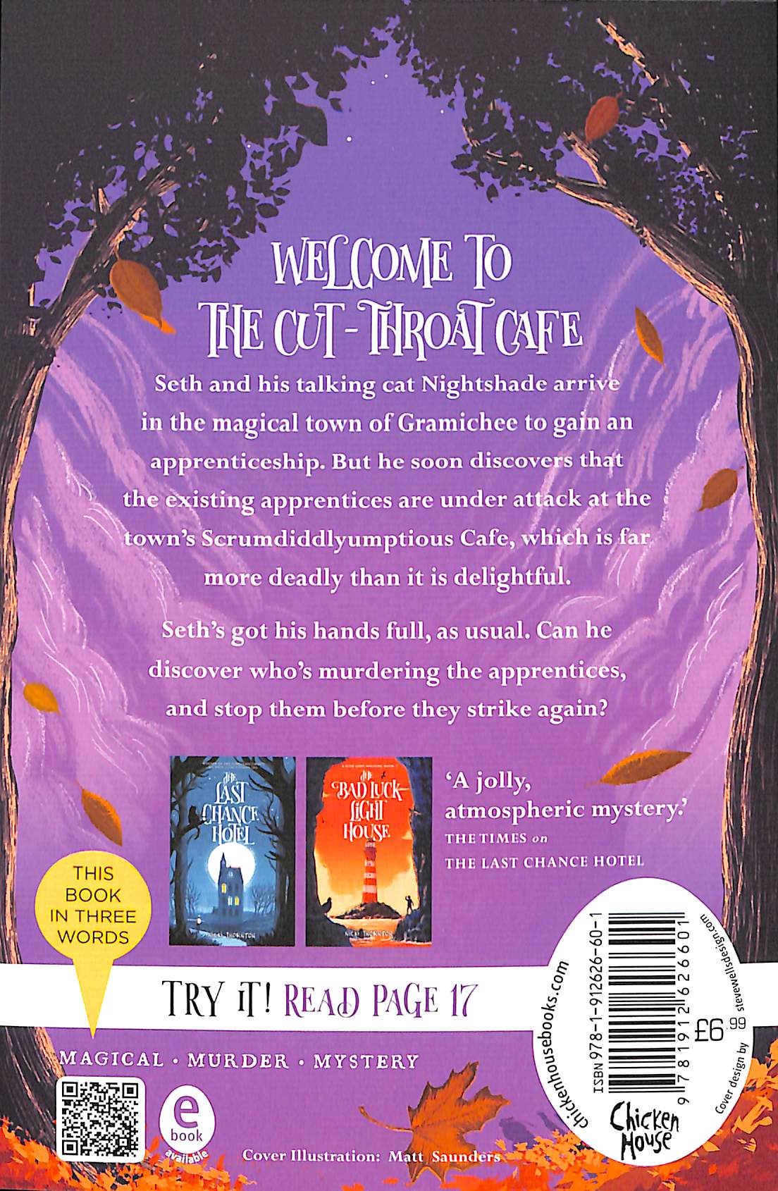 The Cut-Throat Cafe by Thornton, Nicki (9781912626601) | Browns Books
