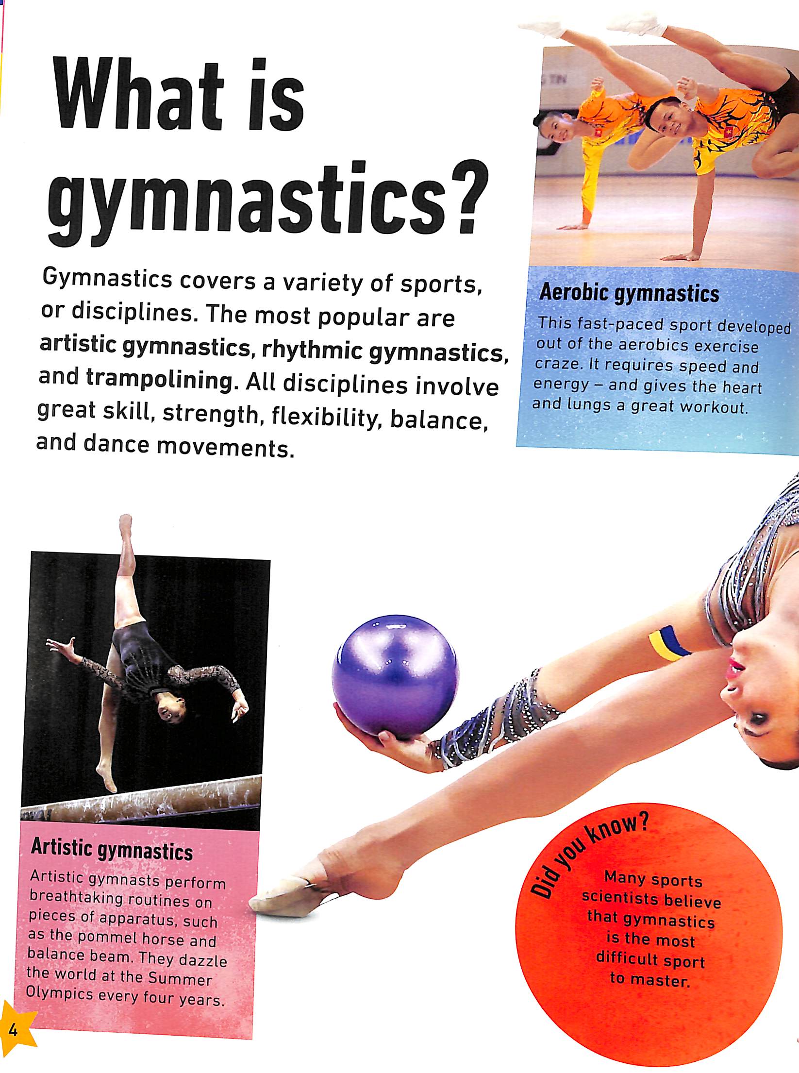 My Book of Gymnastics by DK (9780241412220) | Browns Books