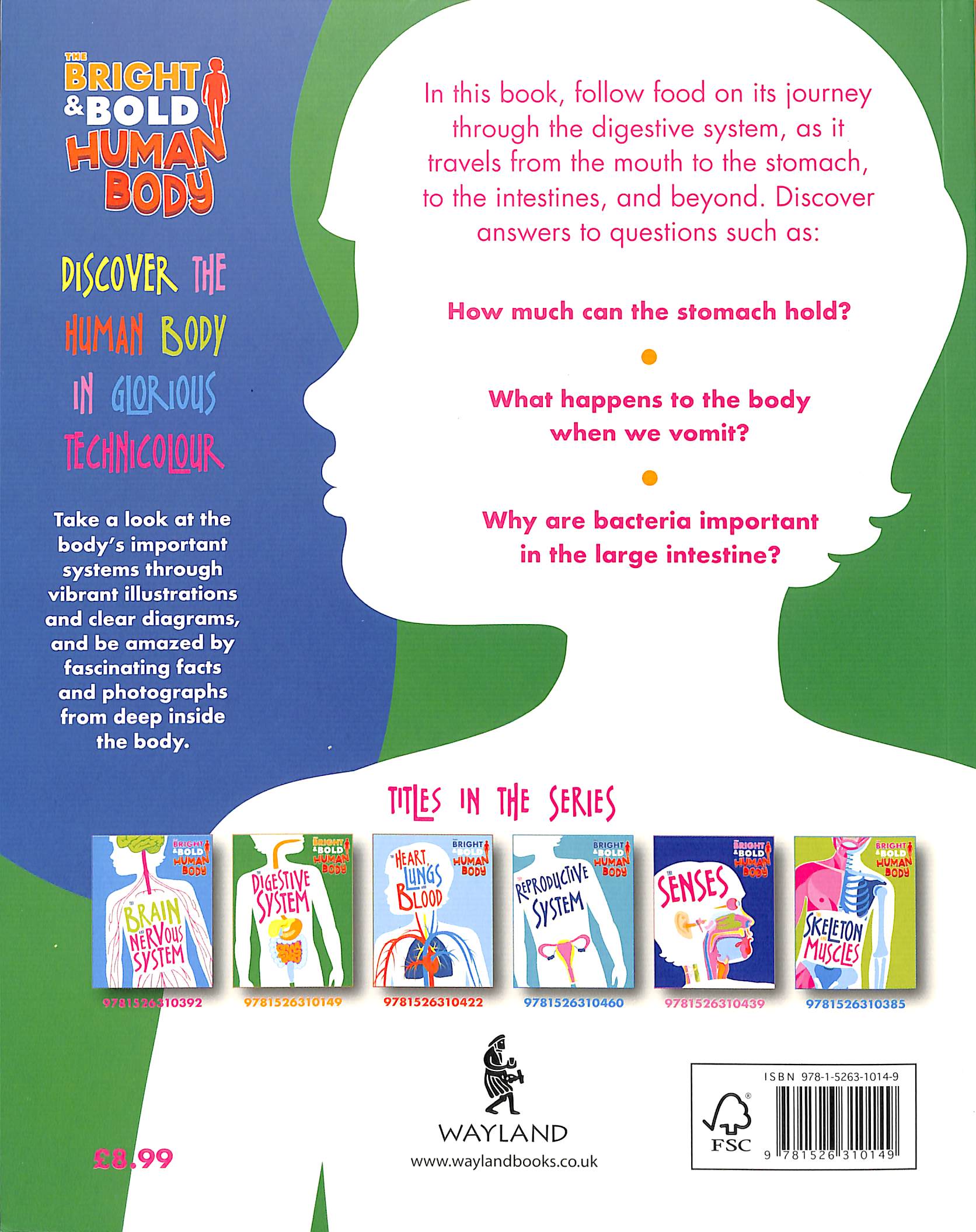 The Bright and Bold Human Body: The Digestive System by Howell, Izzi ...