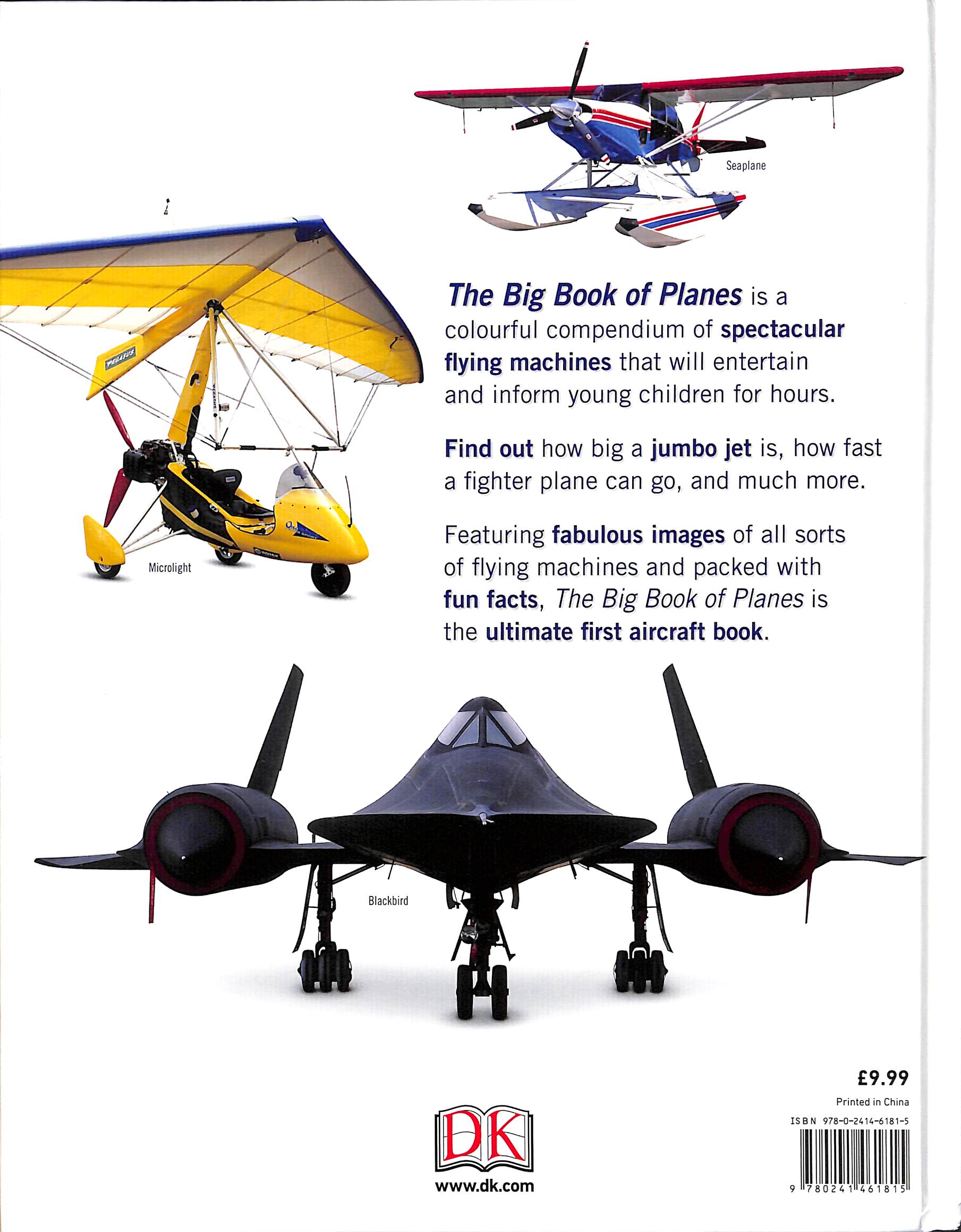 The big book of planes by DK (9780241461815) | BrownsBfS