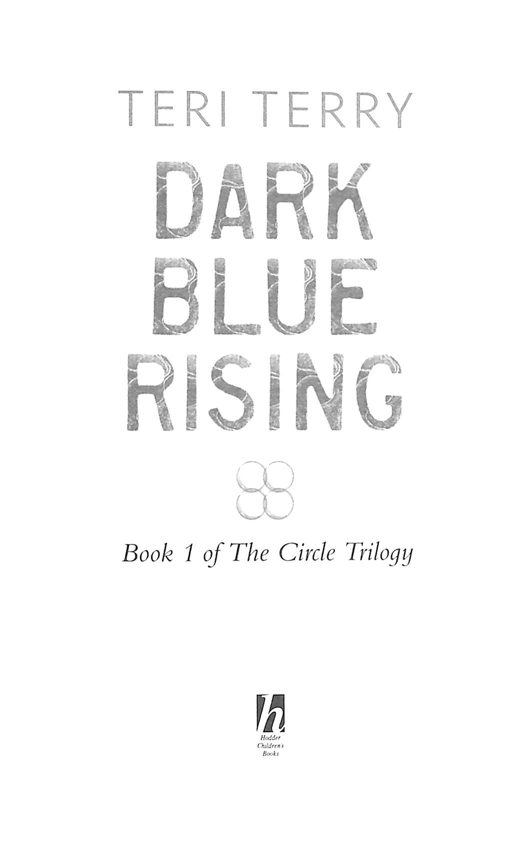 Dark blue rising by Terry, Teri (9781444957105) | BrownsBfS