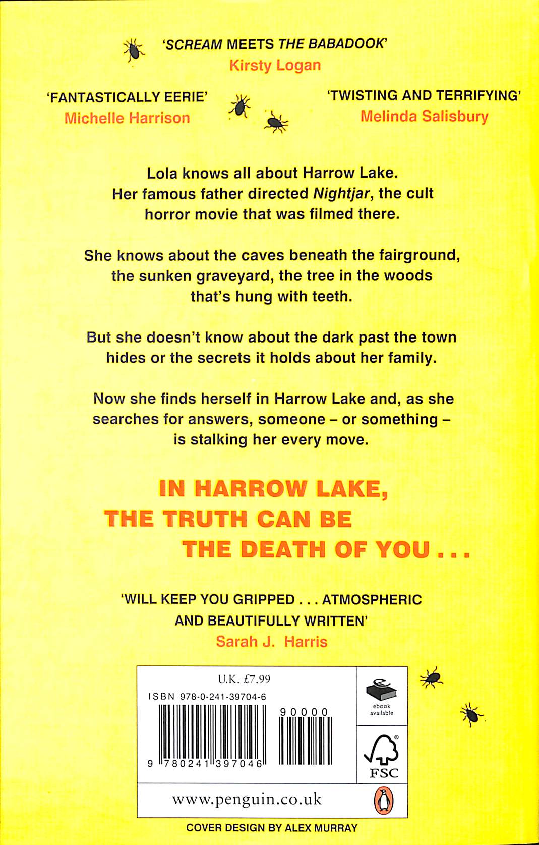Harrow Lake by Ellis, Kat (9780241397046) | Browns Books