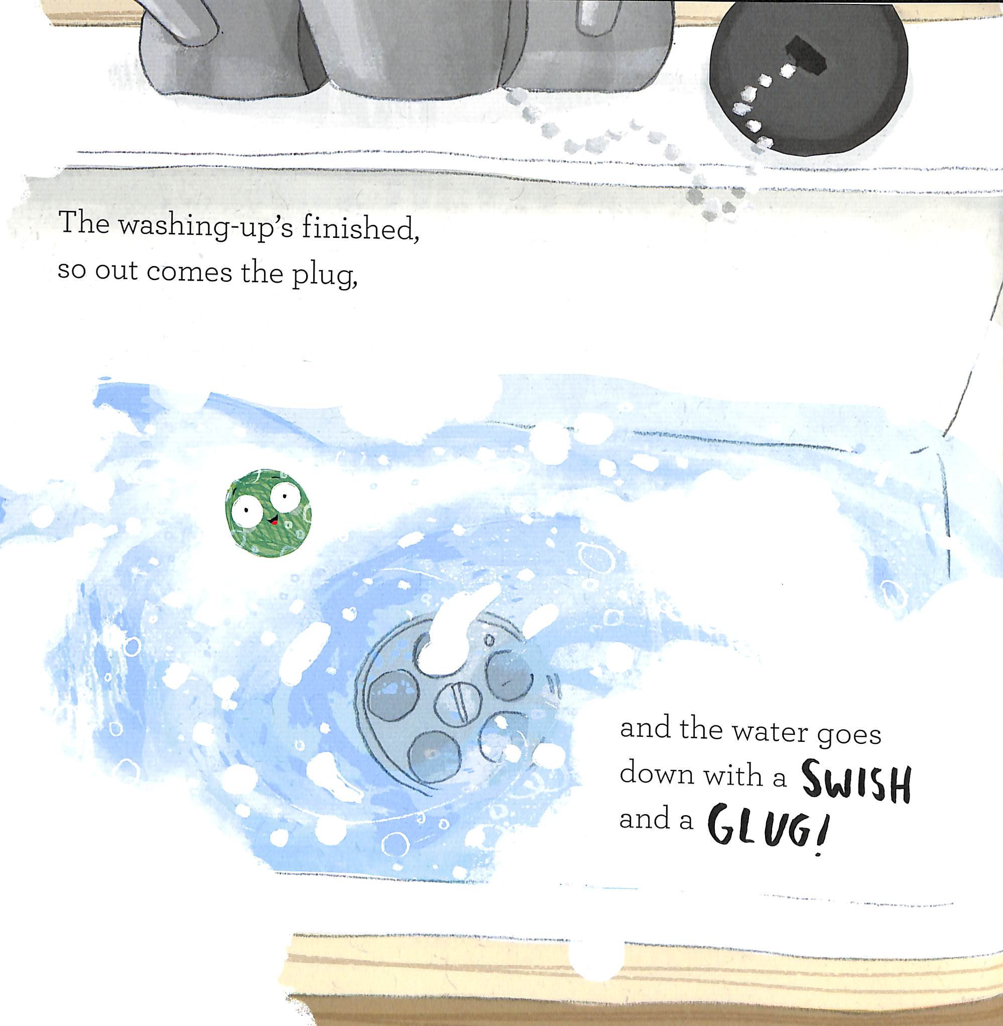 The runaway pea washed away by Poskitt, Kjartan (9781471194801) | BrownsBfS