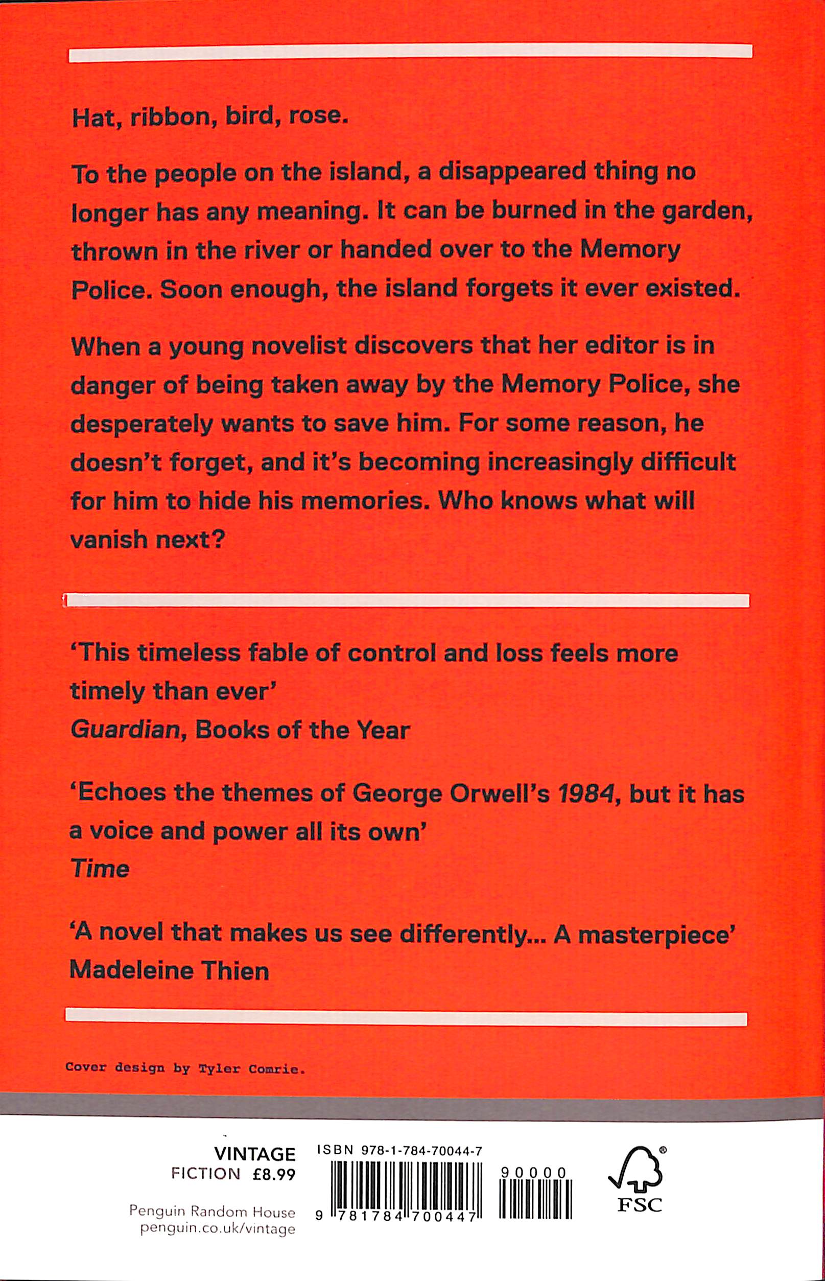 The memory police by Ogawa, Yoko (9781784700447) | BrownsBfS