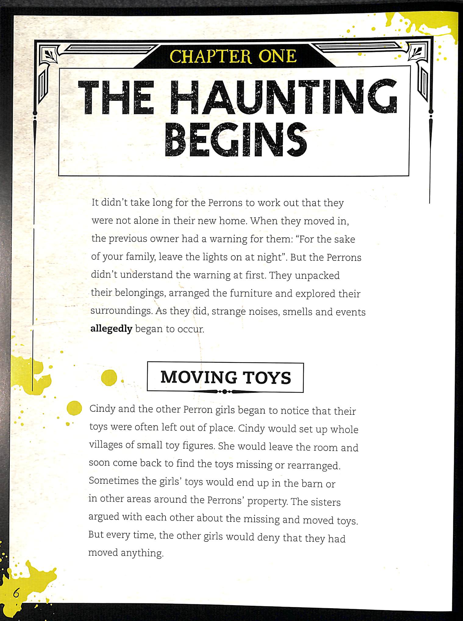 Perron Family Haunting : The Ghost Story that Inspired Horror Movies