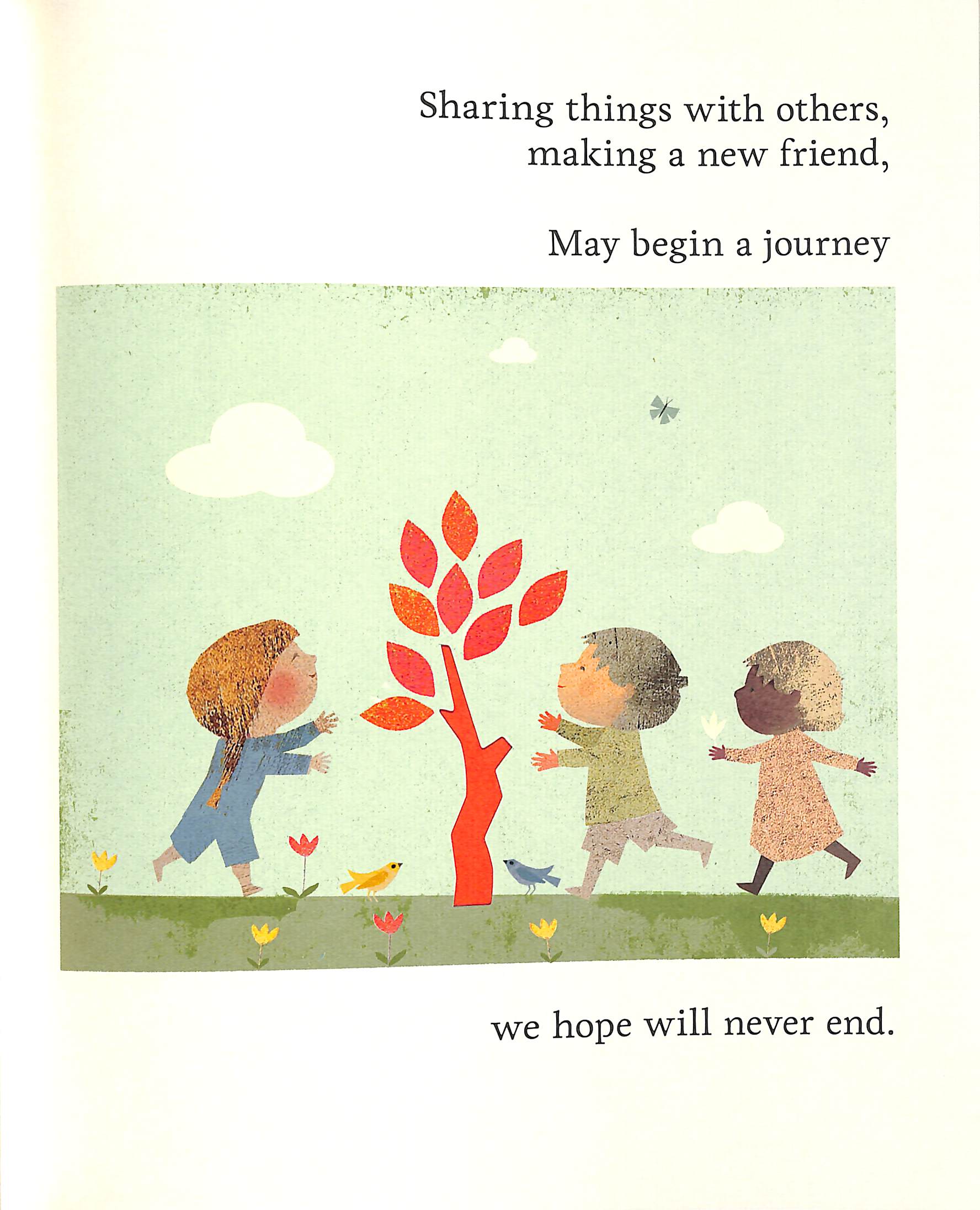 Kindness Grows : A Peek-through Picture Book by Britta Teckentrup