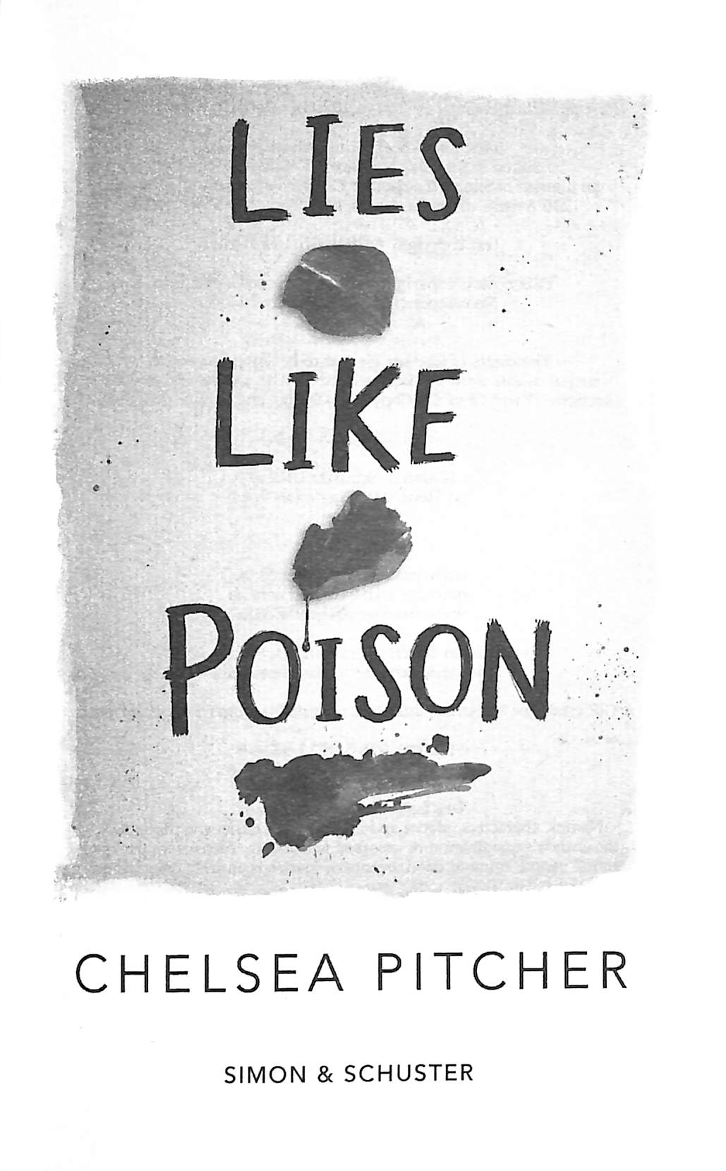 Lies like poison by Pitcher, Chelsea (9781471193149) | BrownsBfS