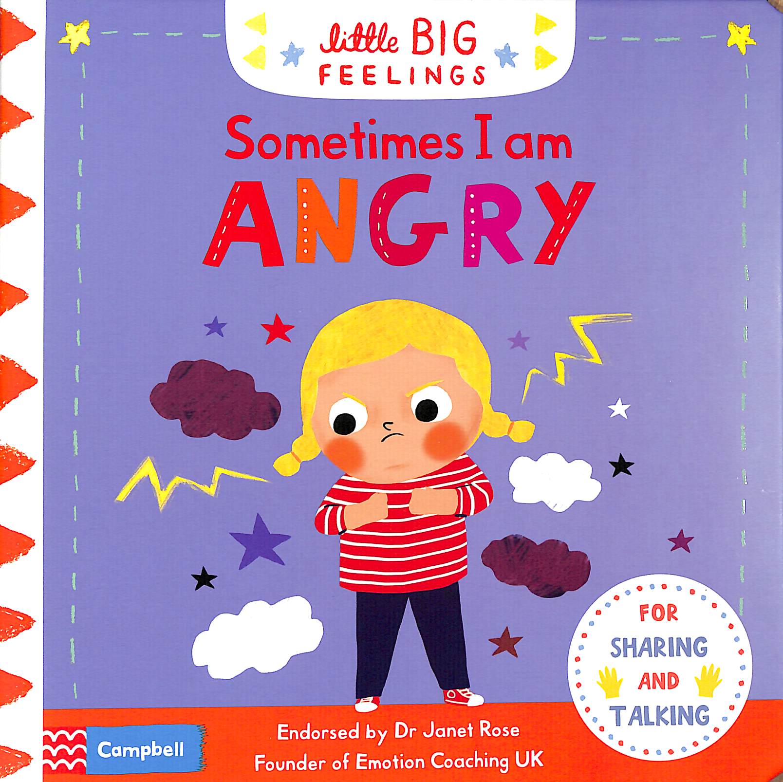 Sometimes I am angry by Books, Campbell (9781529029802) | BrownsBfS