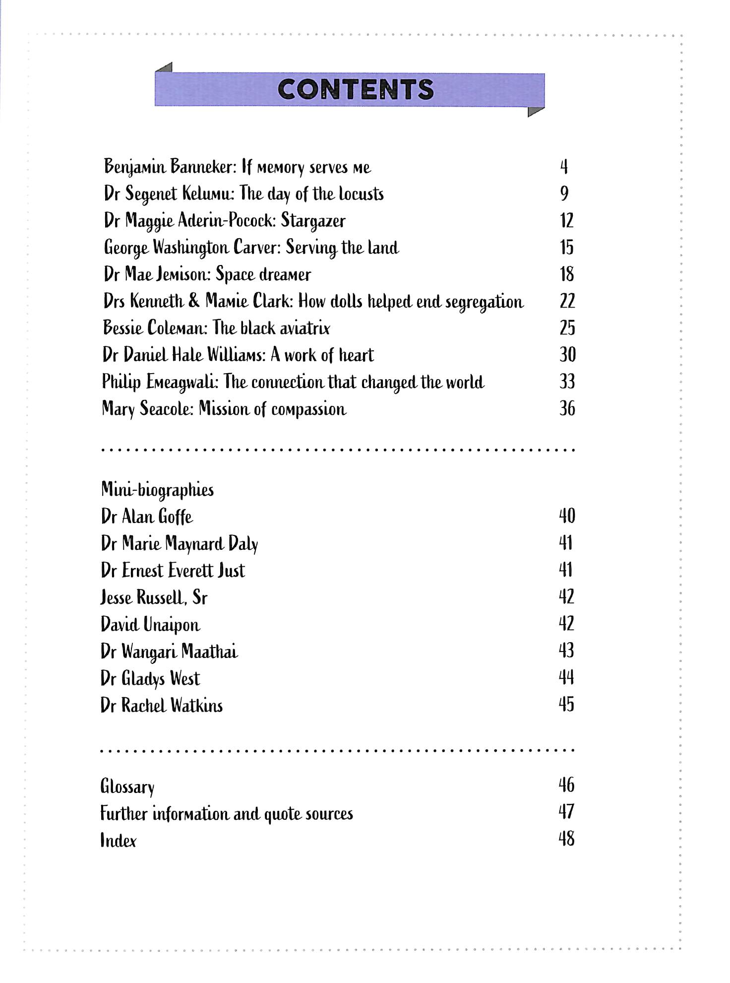 Groundbreaking scientists