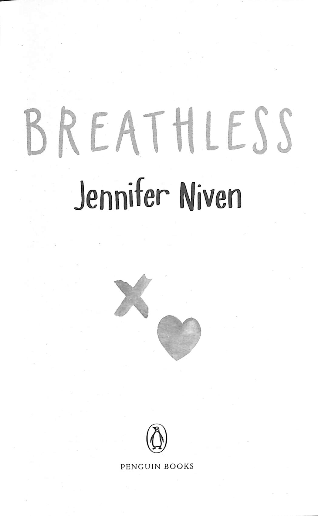 Breathless by Niven, Jennifer (9780241371923) | BrownsBfS