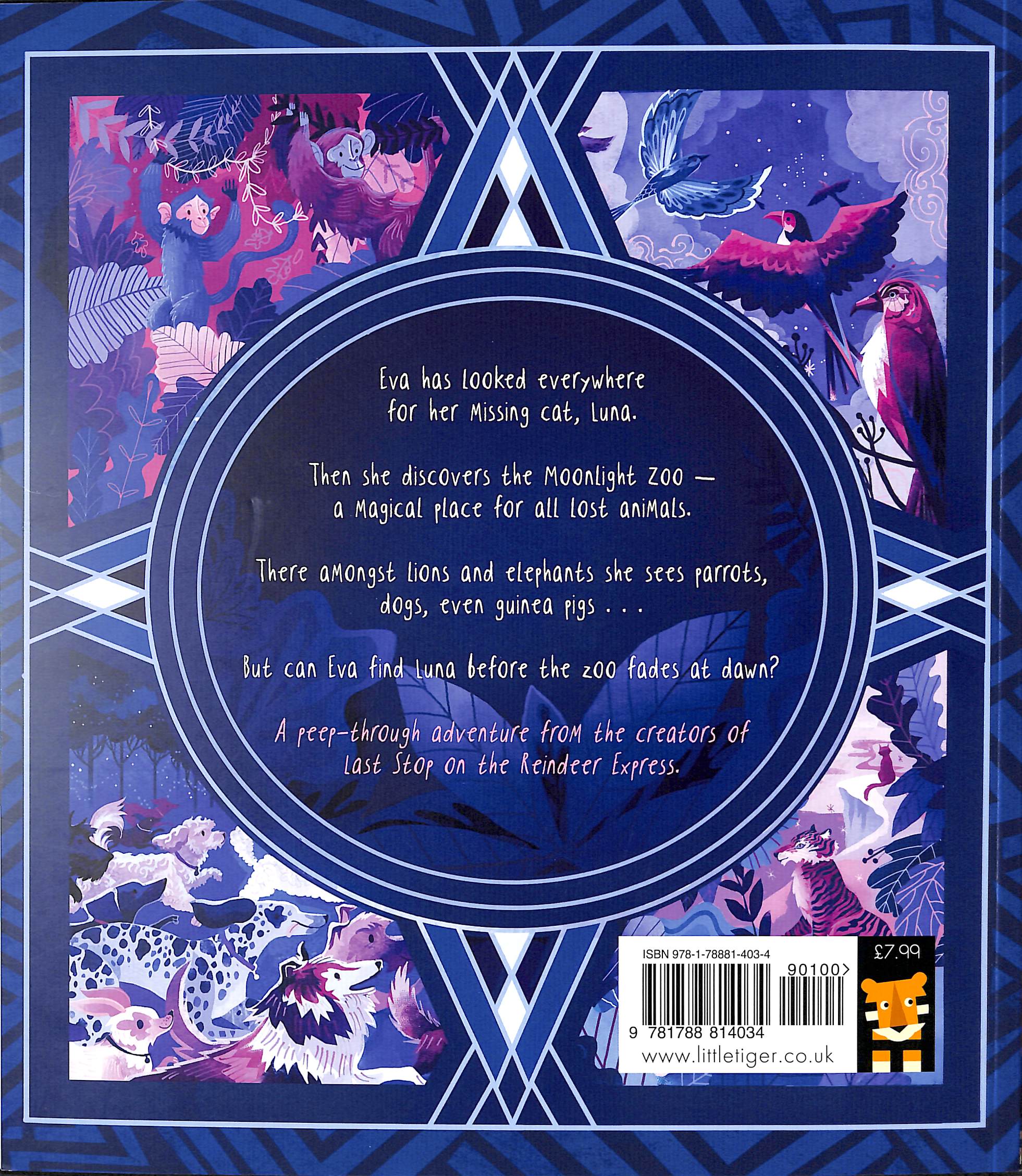 The Moonlight Zoo by Powell-Tuck, Maudie (9781788814034) | Browns Books
