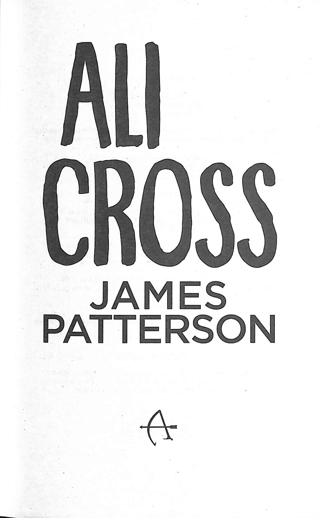 Ali Cross by Patterson, James (9781529119749) | BrownsBfS