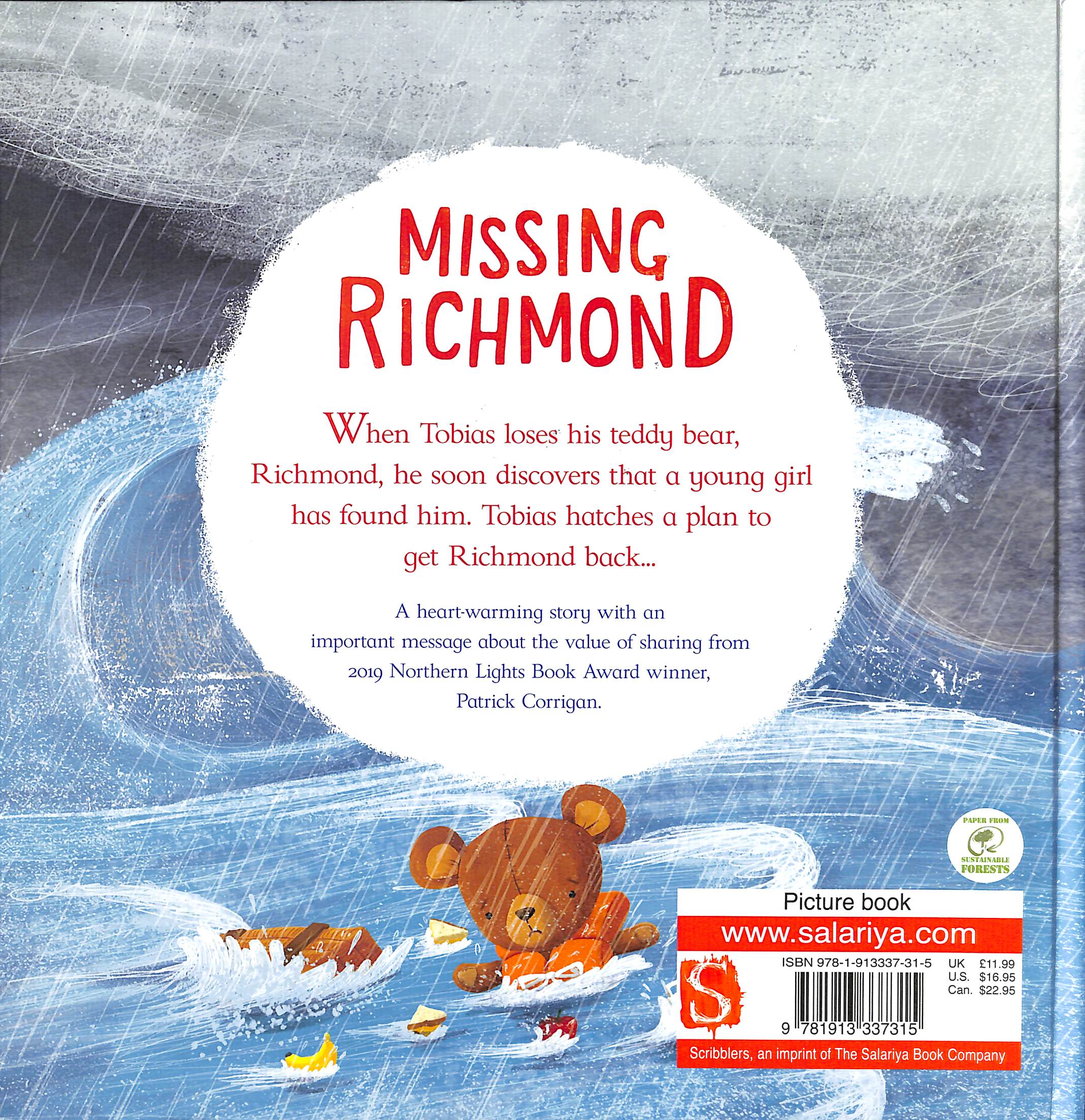Missing Richmond by Corrigan, Patrick (9781913337315) | Browns Books
