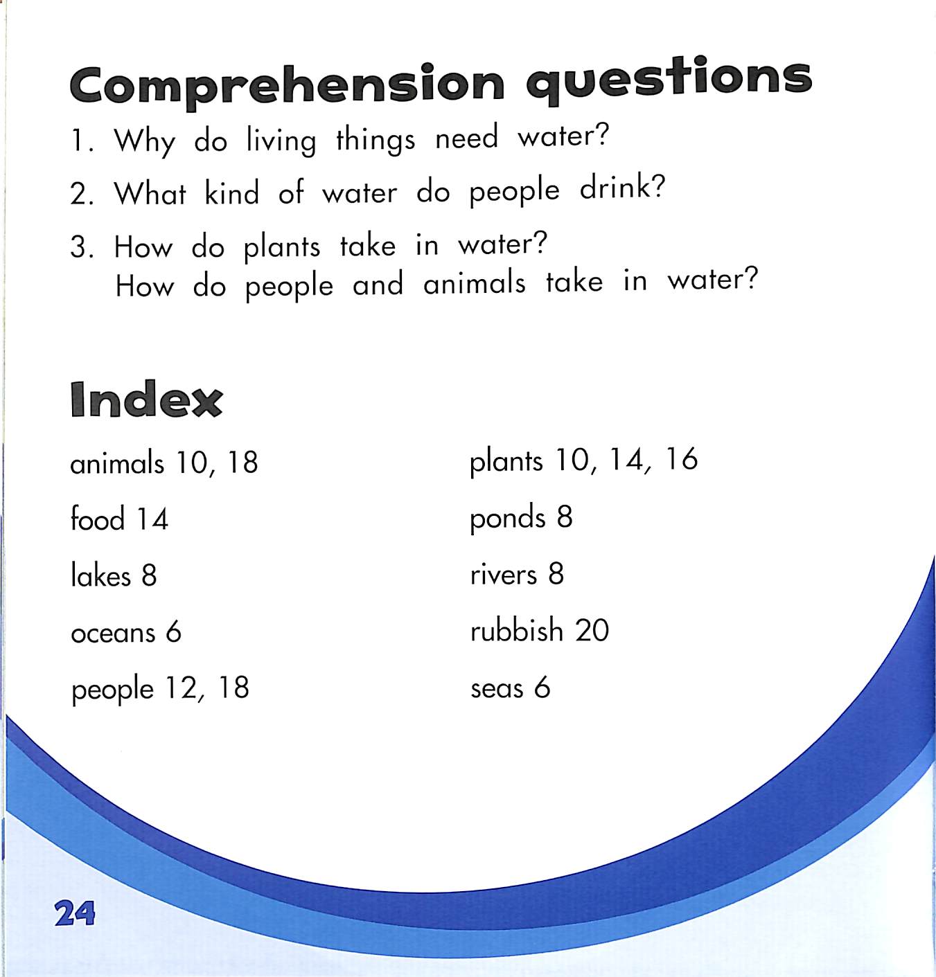 Living things need water by Aleo, Karen (Product Manager ...