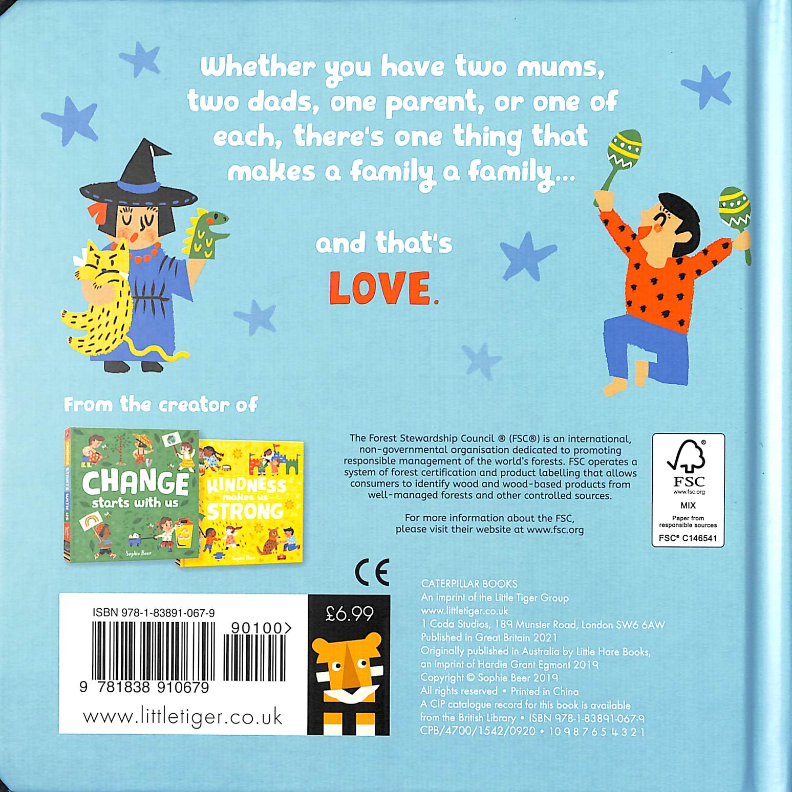 Love makes a family by Beer, Sophie (9781838910679) | BrownsBfS