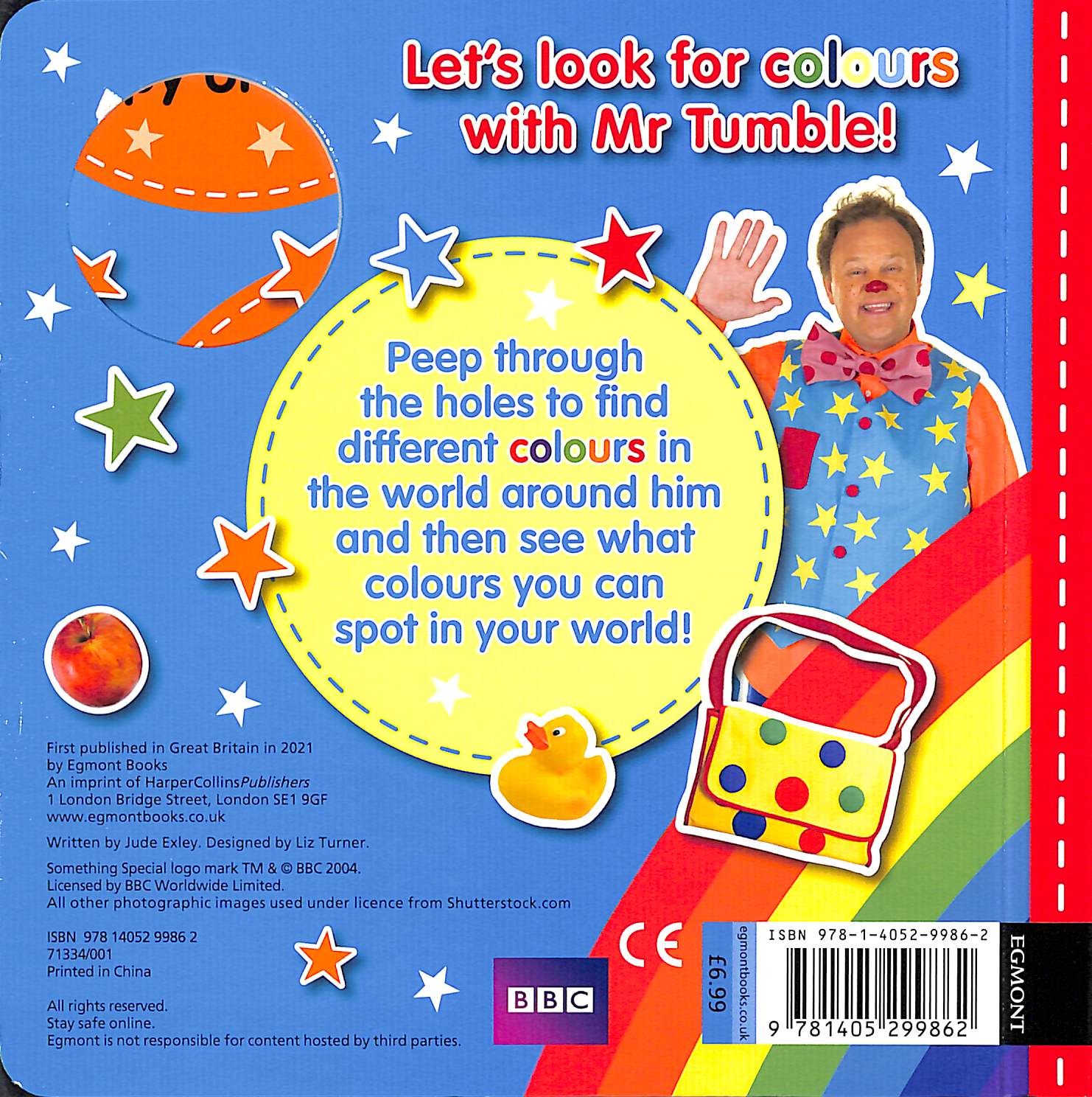 Mr Tumble Something Special: Colours Peep-through Board Book by Mr ...