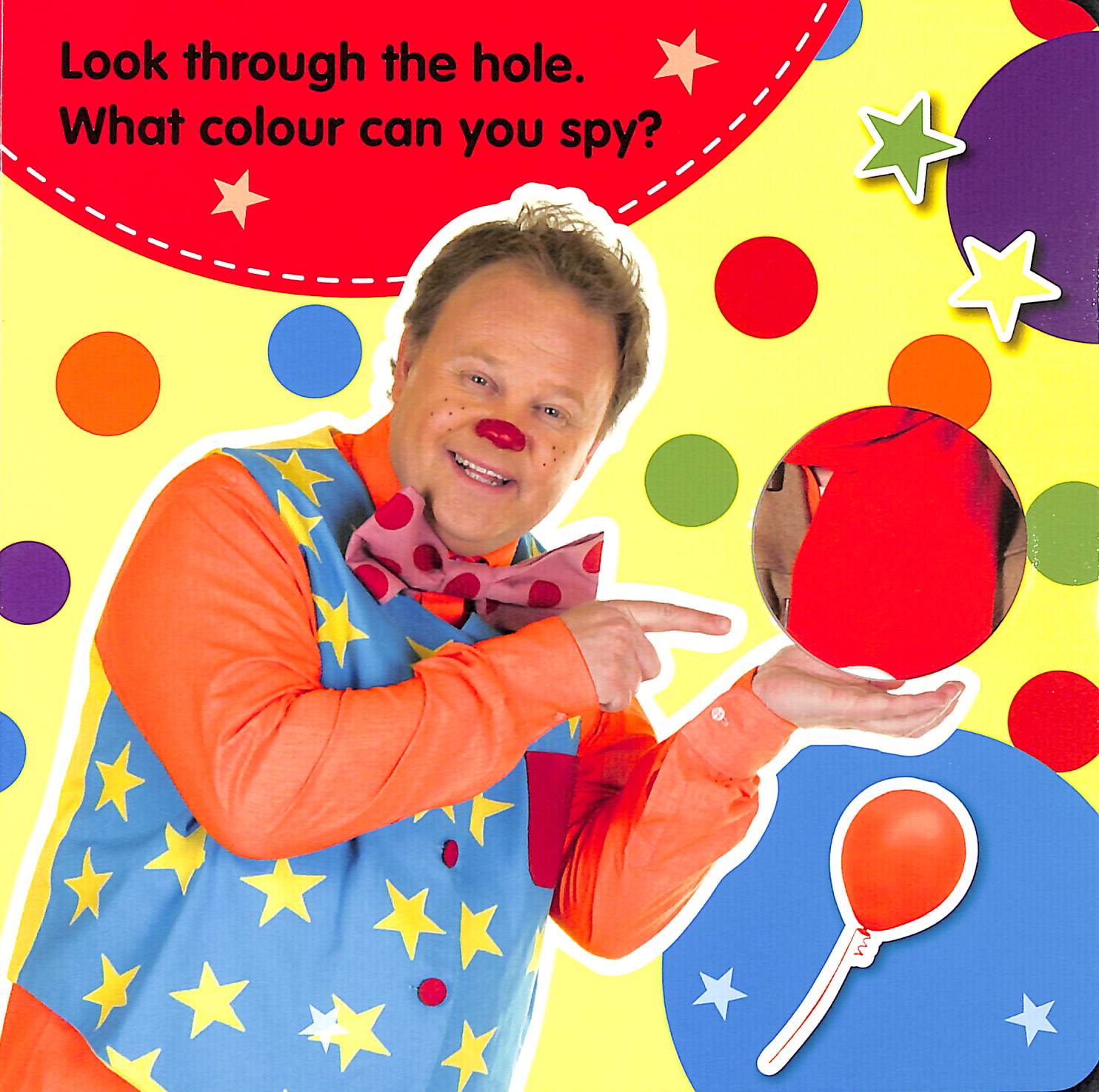 Mr Tumble Something Special: Colours Peep-through Board Book by Mr ...