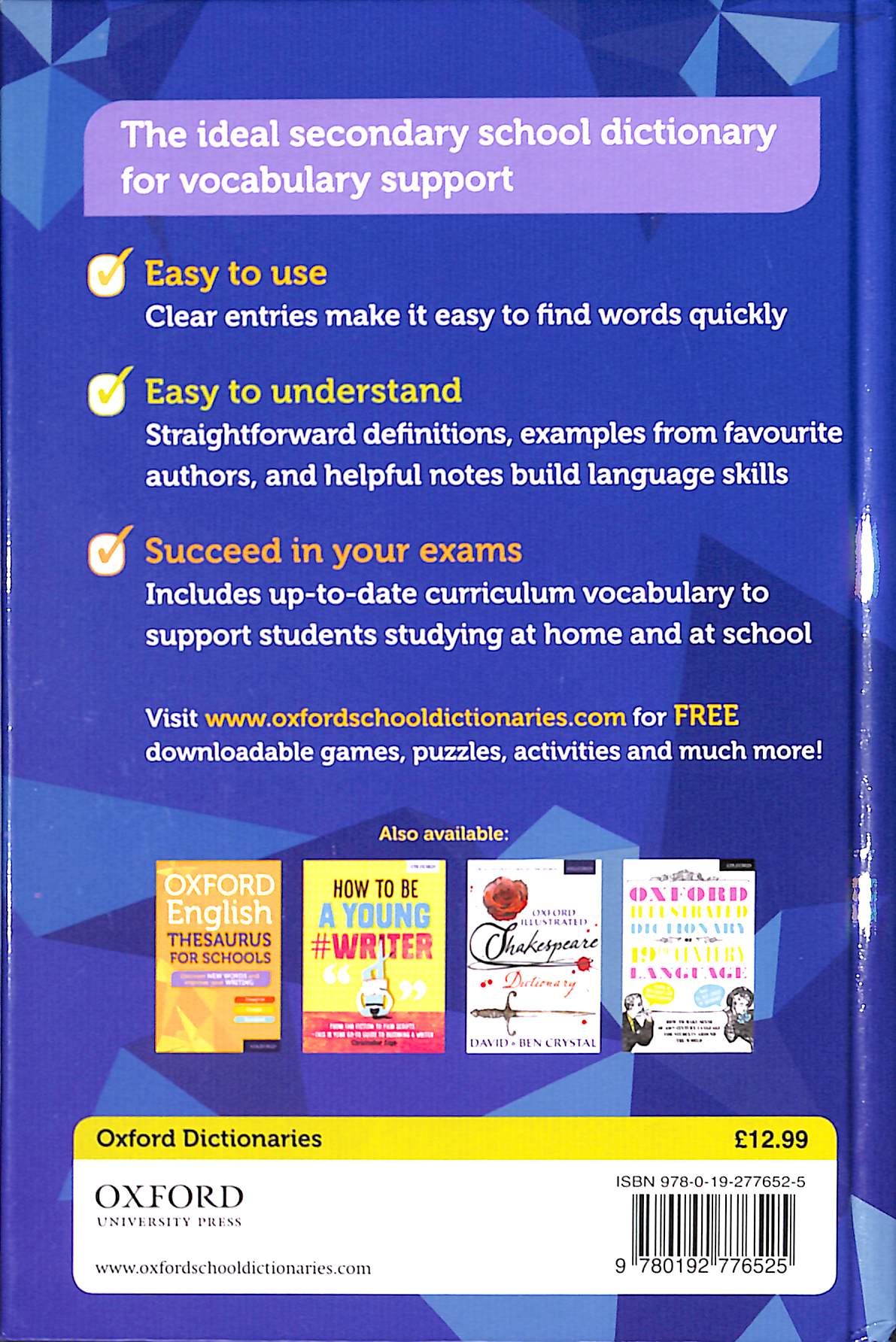 Oxford English Dictionary for Schools (Fully revised [edition])