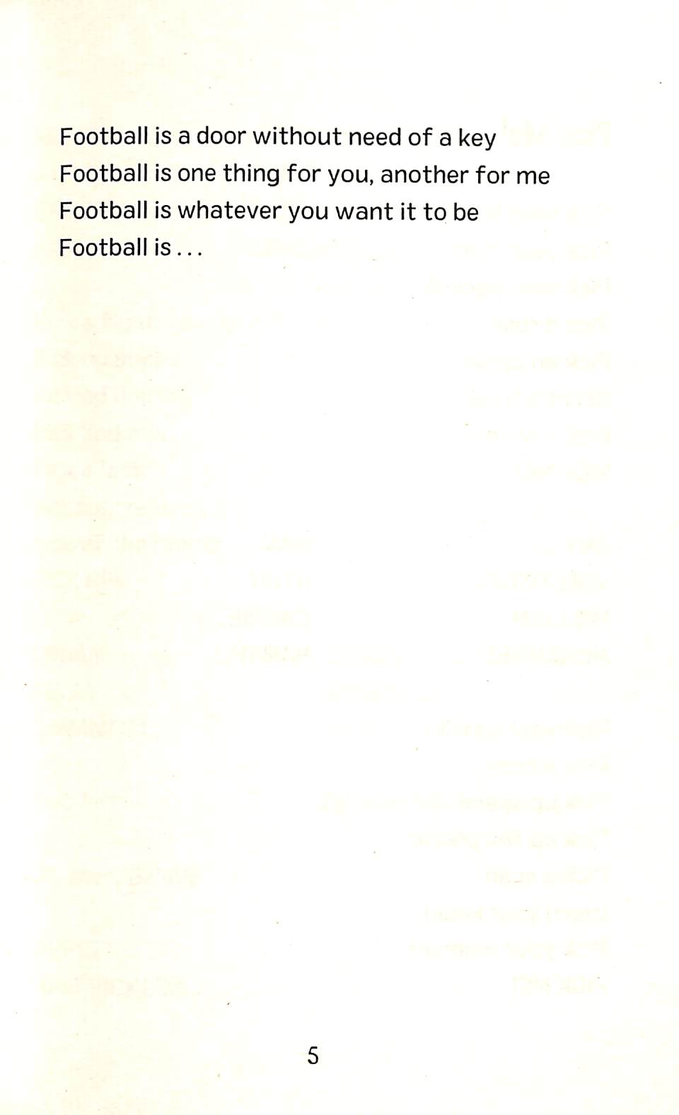 50 ways to score a goal and other football poems by Bilston, Brian ...