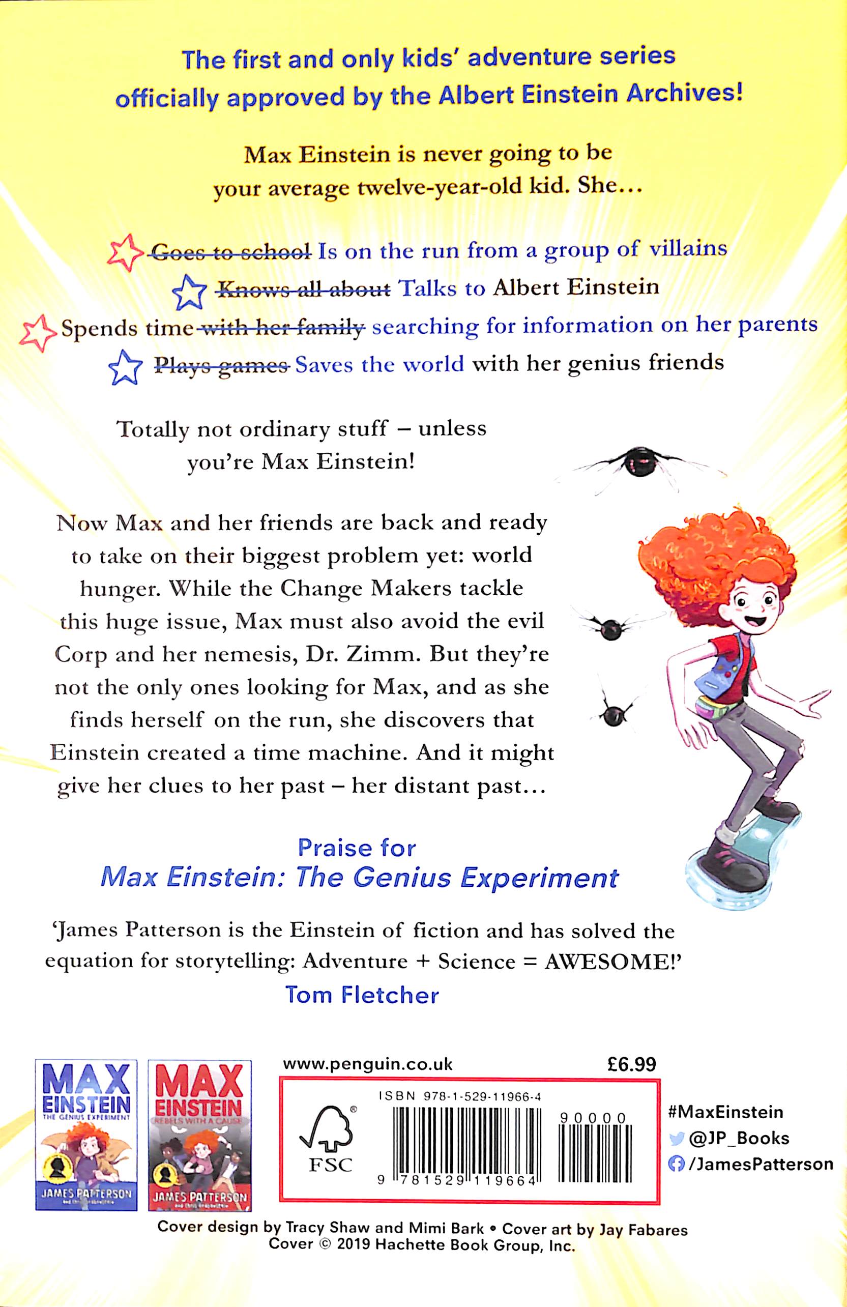 Max Einstein: Saves the Future by Patterson, James (9781529119664 ...