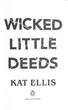 Wicked little deeds by Ellis, Kat (9780241397060) | BrownsBfS