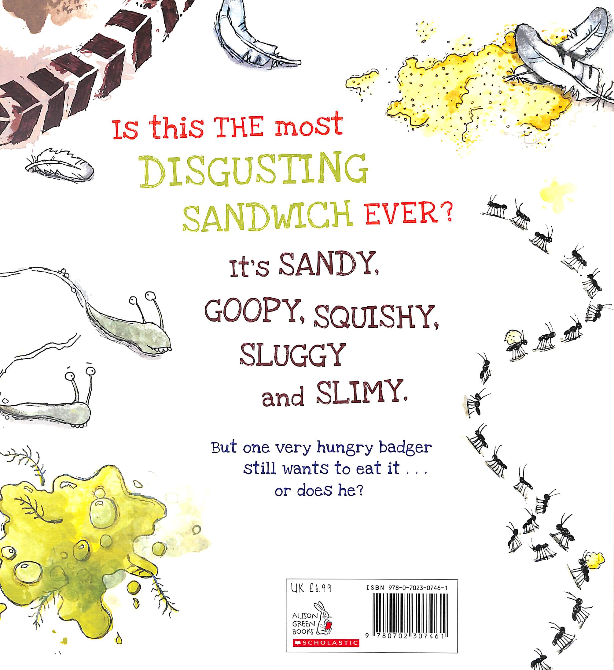 The Disgusting Sandwich by Edwards, Gareth (9780702307461) | Browns Books