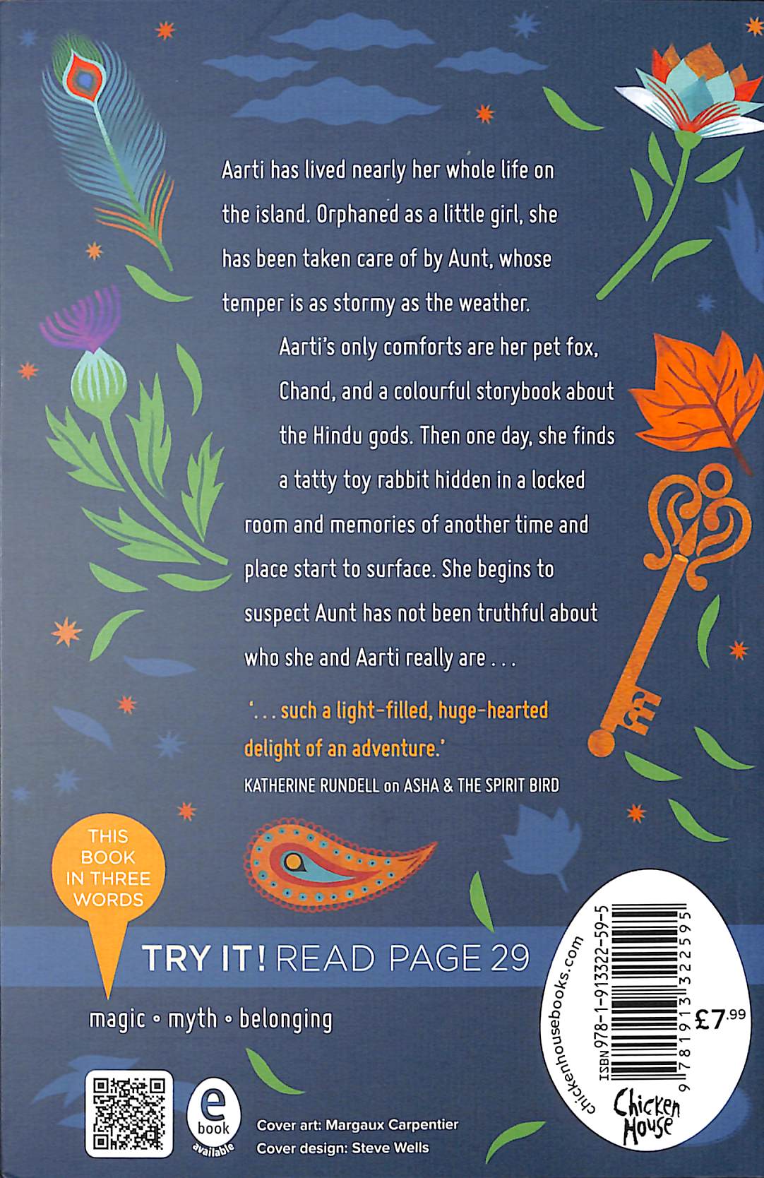 Aarti & the Blue Gods by Bilan, Jasbinder (9781913322595) | Browns Books