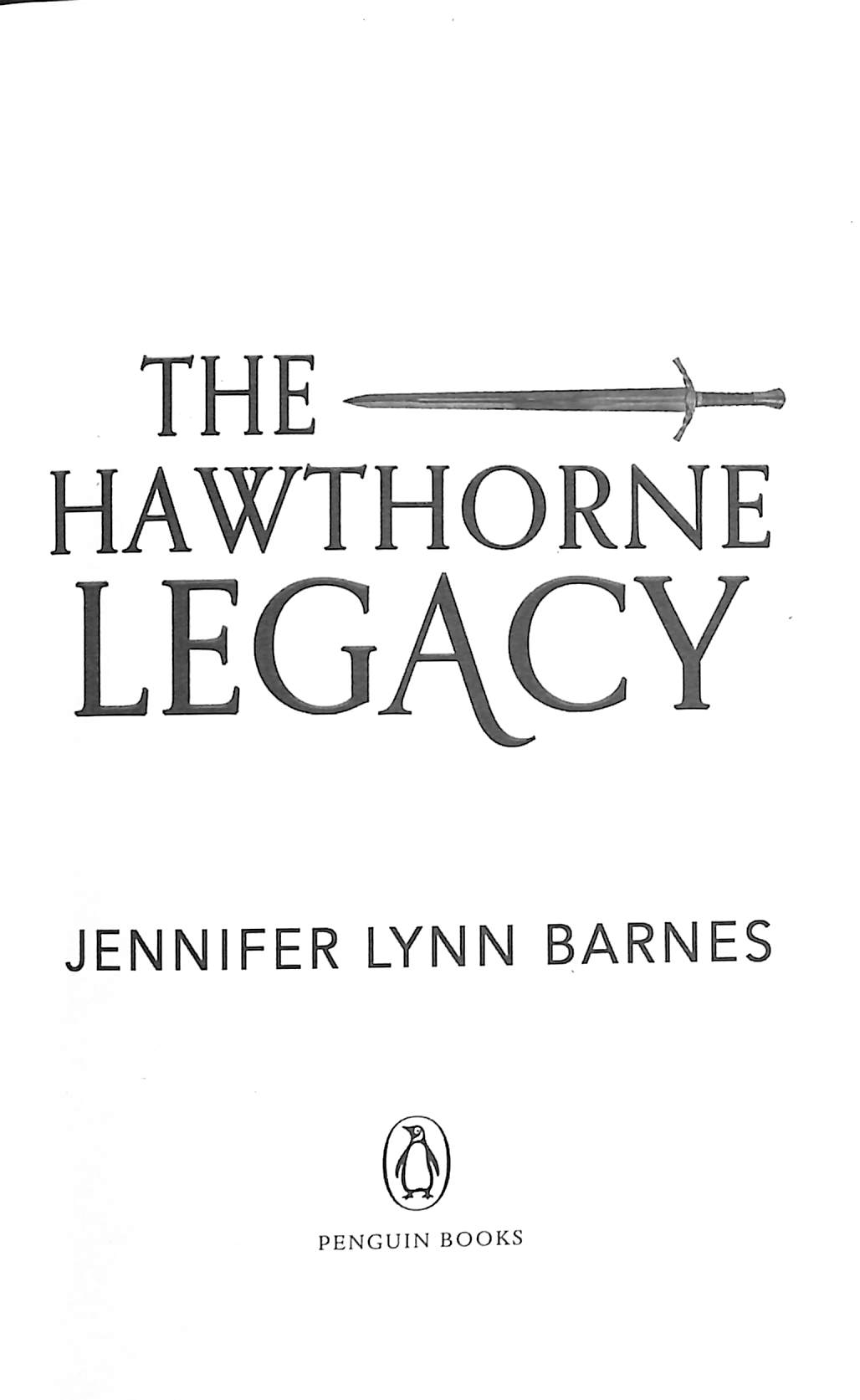 The Hawthorne Legacy by Barnes, Jennifer Lynn (9780241480724) | Browns ...