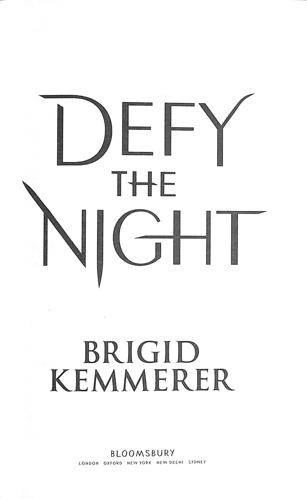 Defy the Night