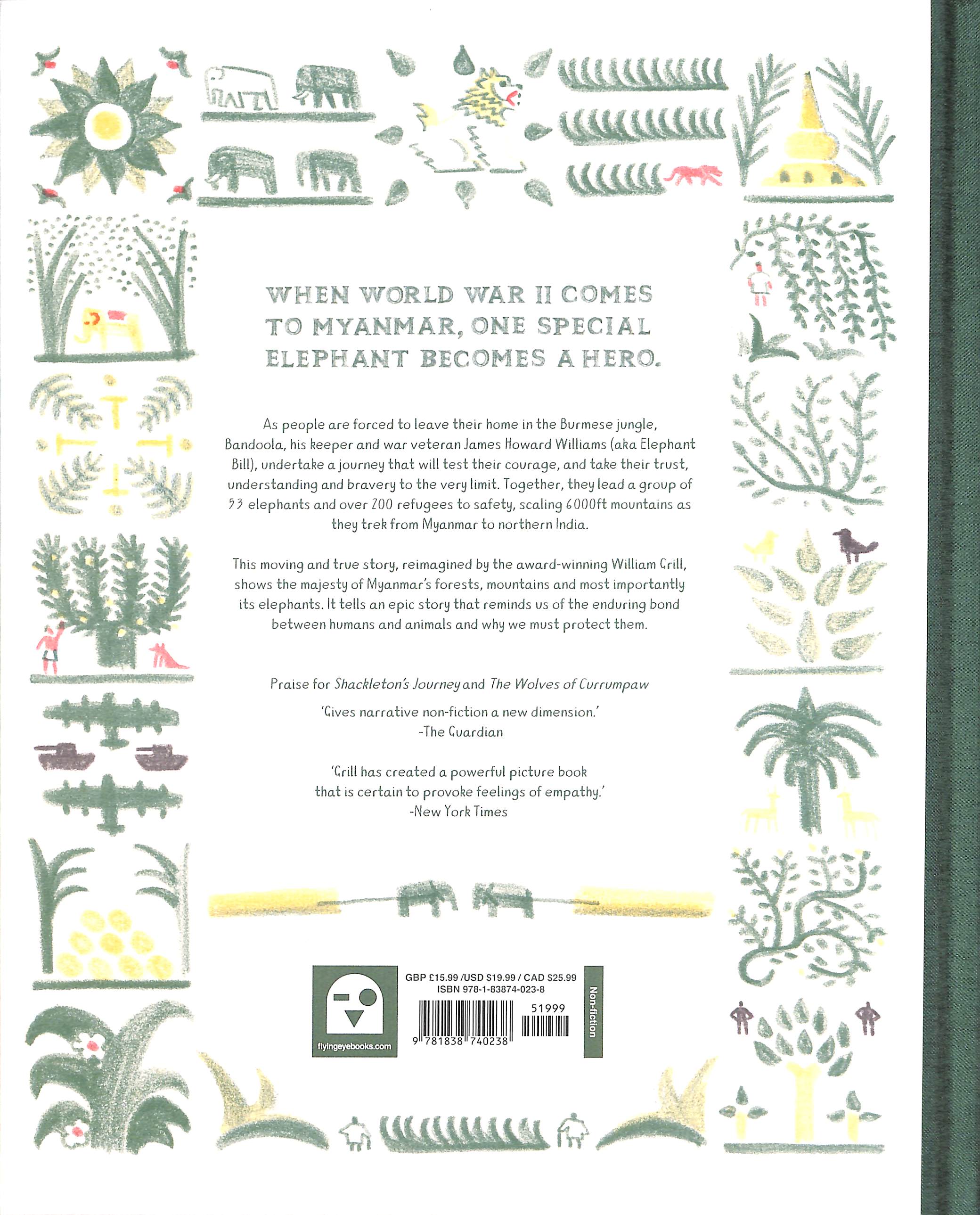 Bandoola: The Great Elephant Rescue by Grill, William (9781838740238 ...