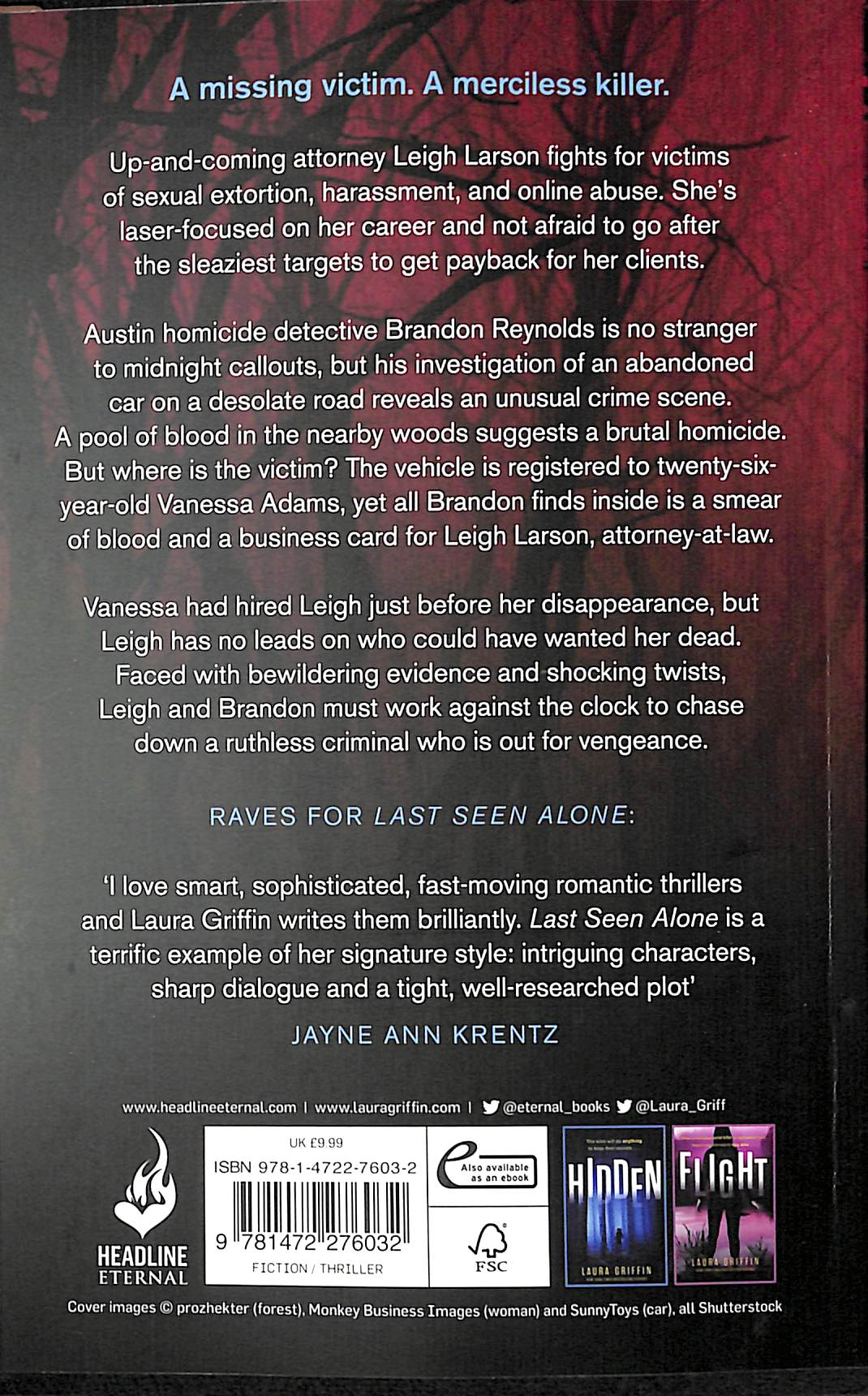 Last Seen Alone : The heartpounding new thriller you won't be able to ...