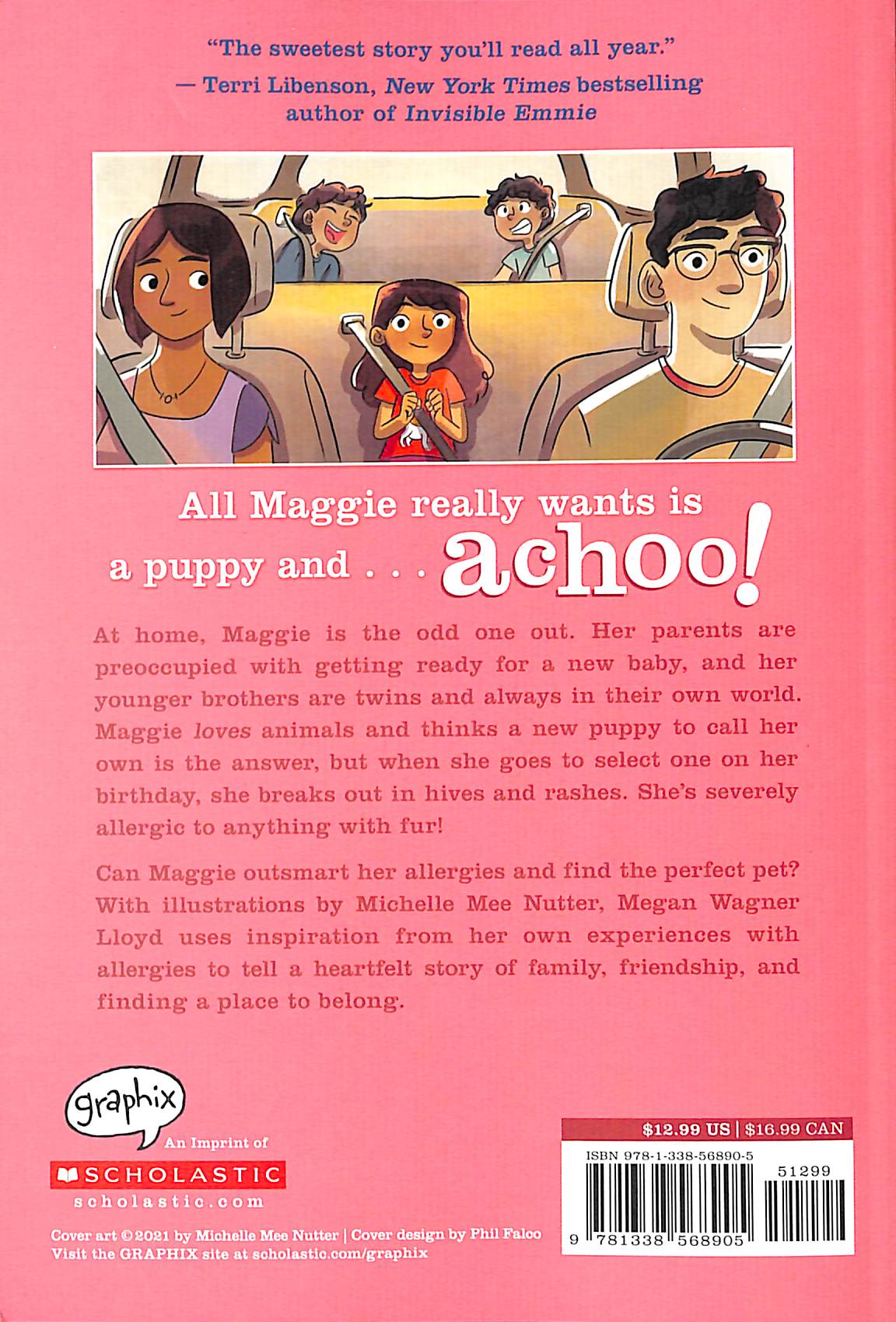 Allergic (Graphic Novel) by Wagner Lloyd, Megan (9781338568905 ...