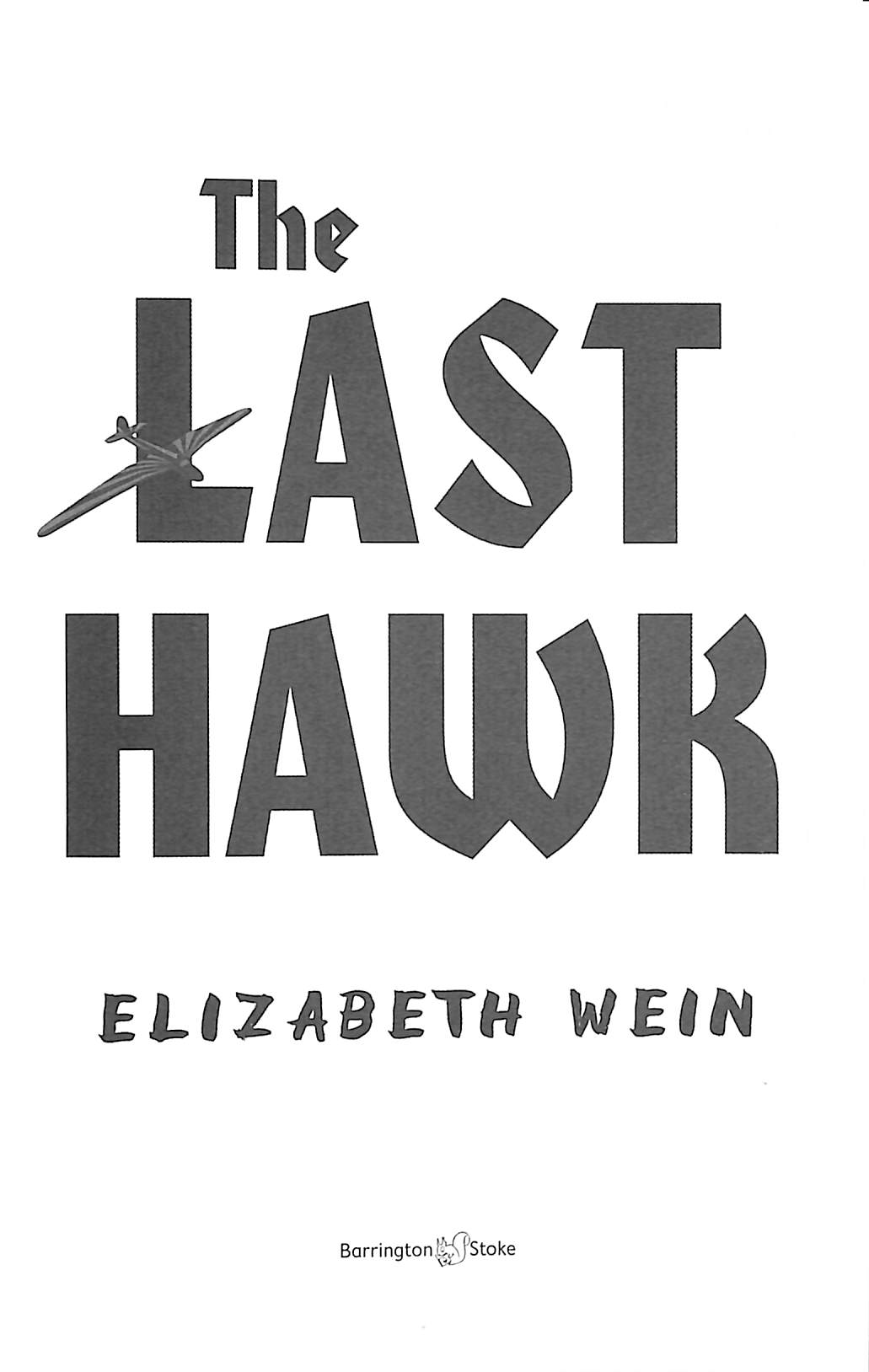 The Last Hawk by Wein, Elizabeth (9781781129555) | Browns Books