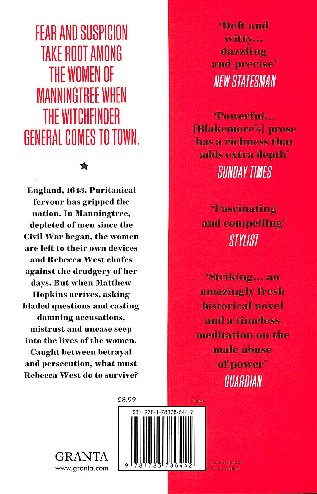 The Manningtree Witches by Blakemore, A. K. (9781783786442) | Browns Books