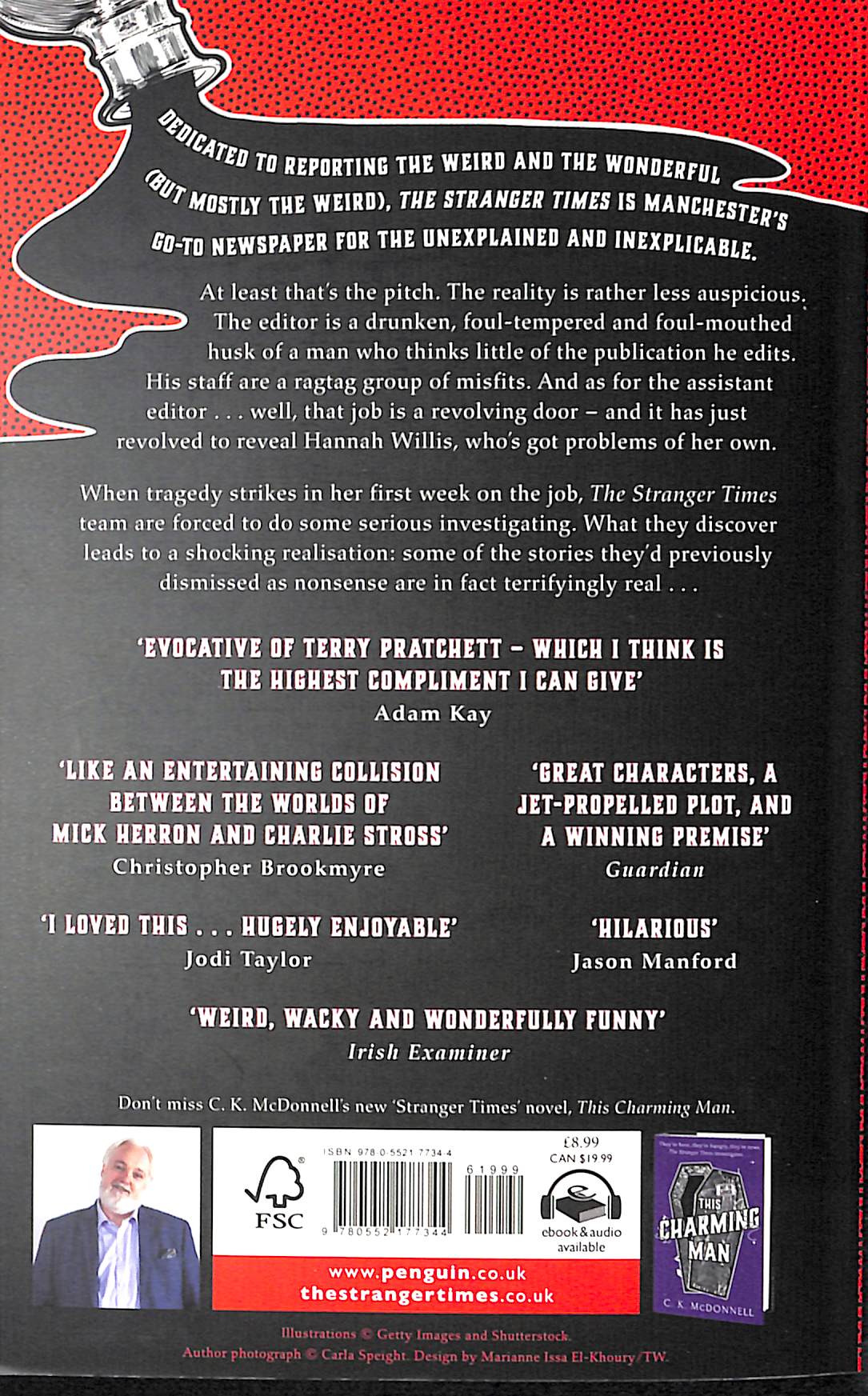 The Stranger Times by McDonnell, C. K. (9780552177344) | Browns Books