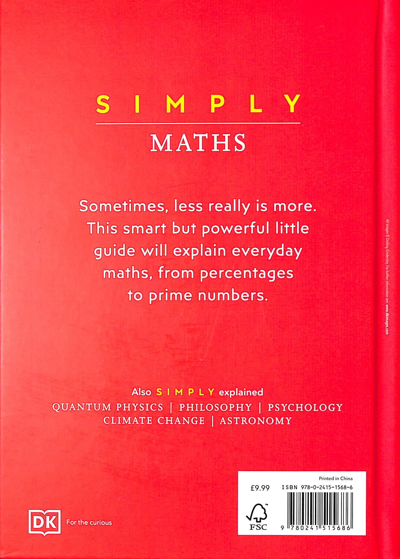Simply Maths by DK (9780241515686) | Browns Books